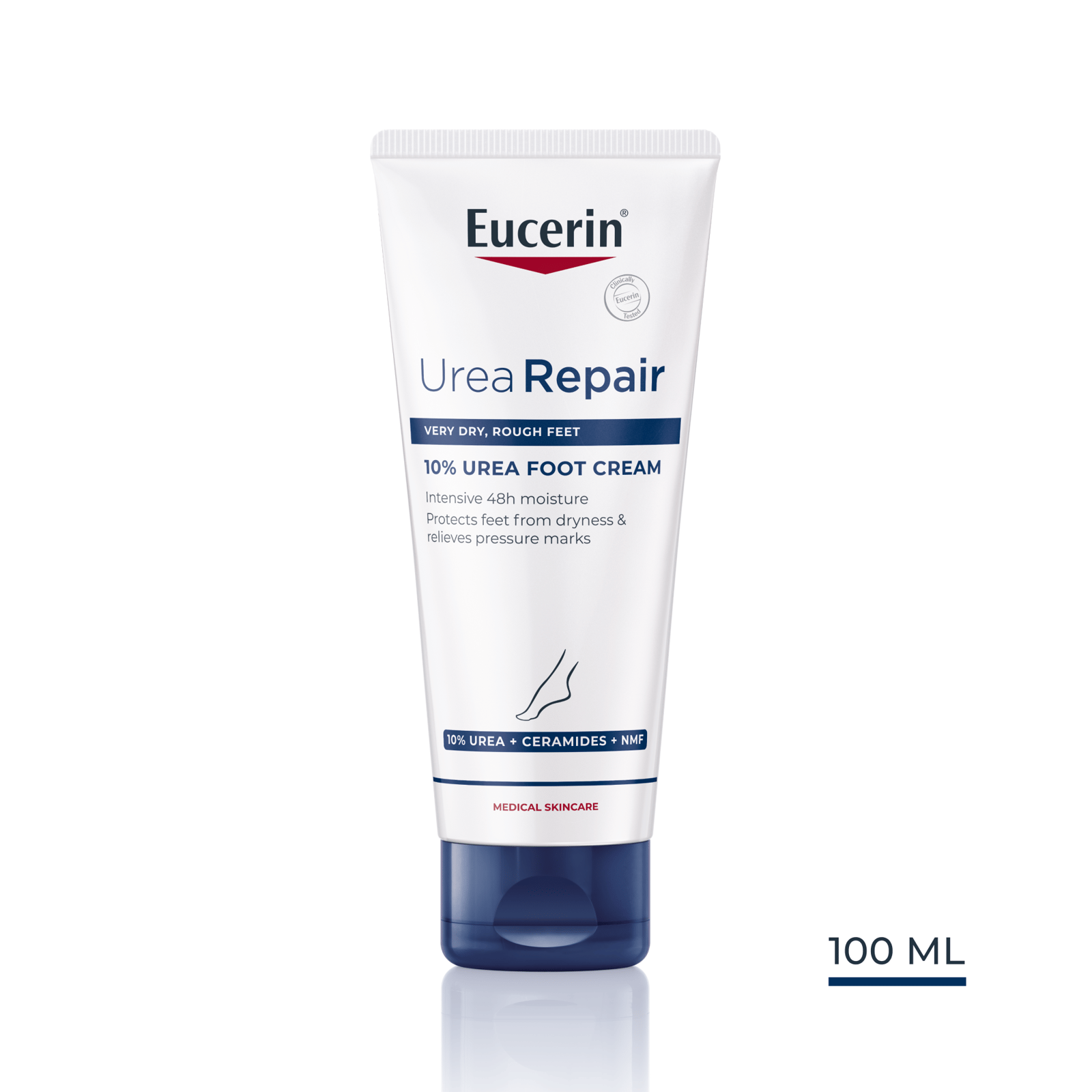 Eucerin UreaRepair Foot Cream 10% Urea 100ml (3.38floz) USA