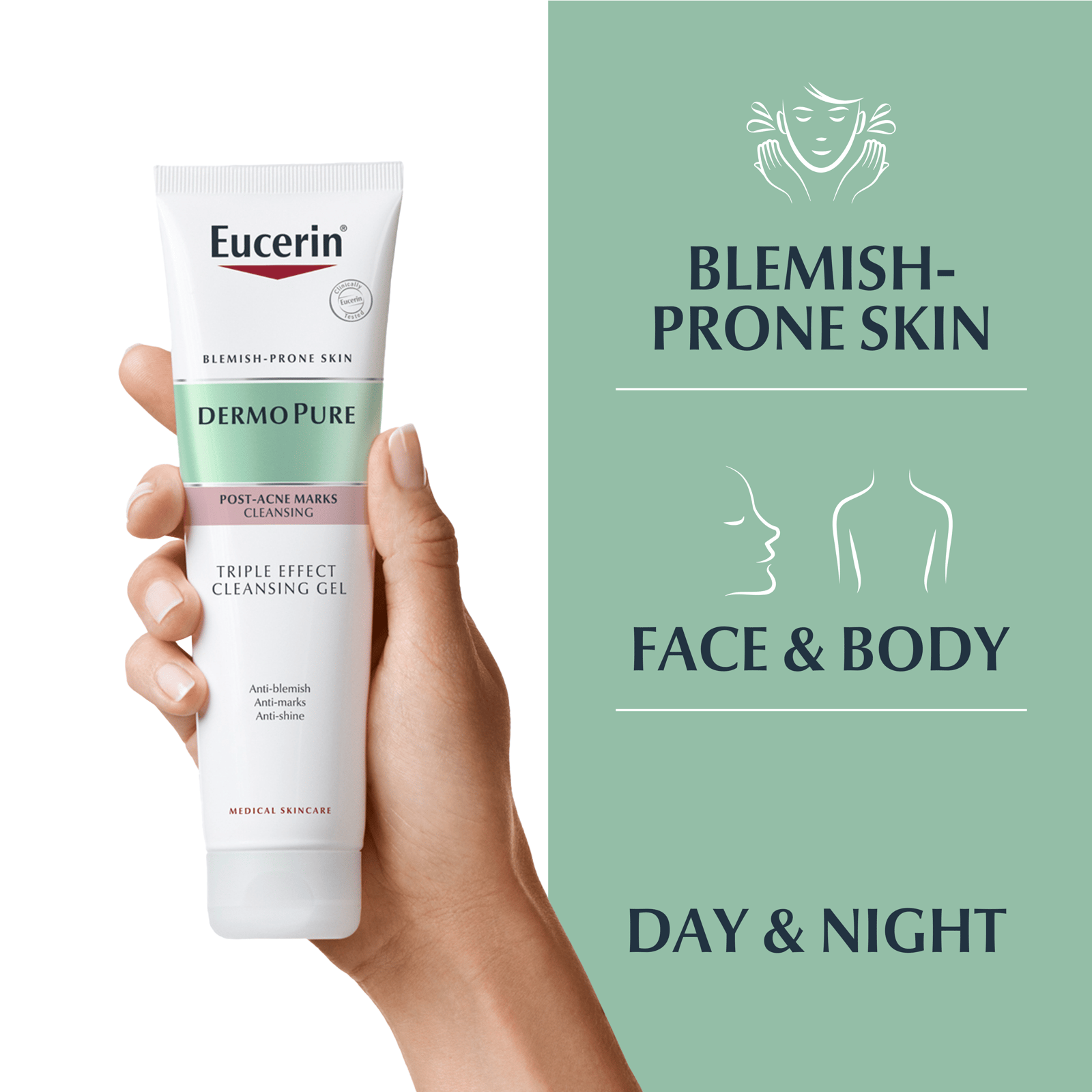 Eucerin Dermopure Post-Acne Marks Triple Effect Cleansing Gel 150Ml México
