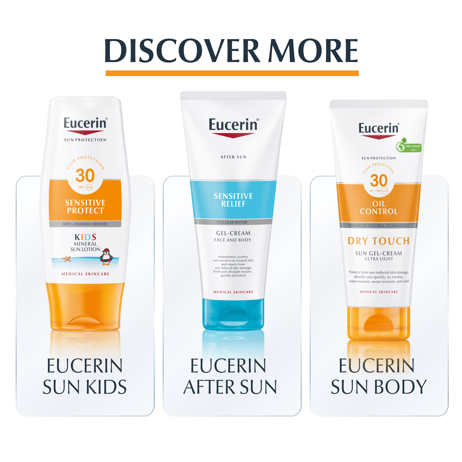 Eucerin Sun Sensitive Protect Kids Dry Touch Sun Gel-Cream Spf50+ 400Ml ...