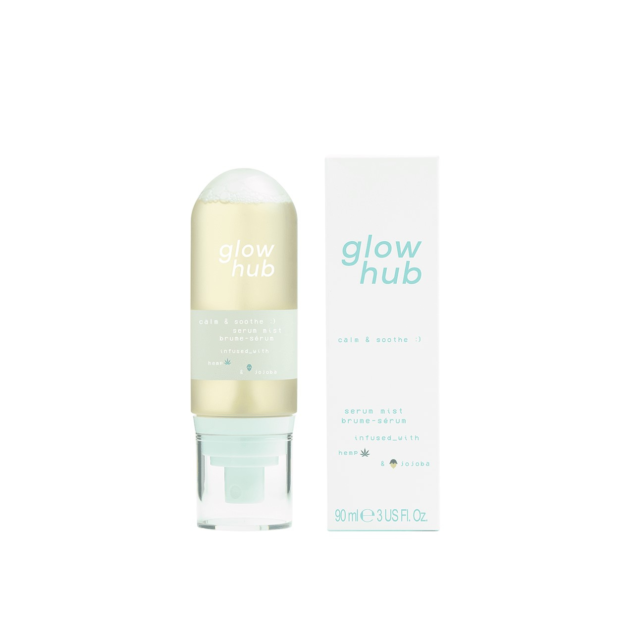 Glow Hub Calm & Soothe Serum Mist 90ml (3 fl oz) USA