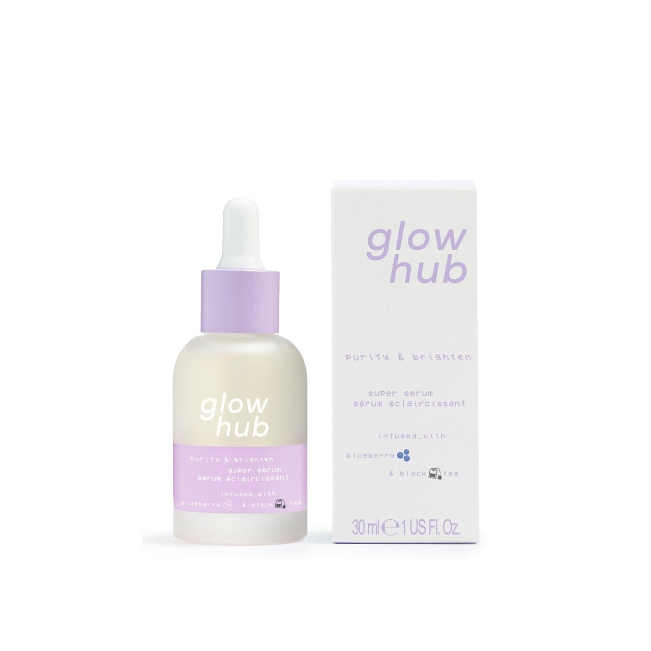 Glow Hub Purify & Brighten Super Serum 30ml (1 fl oz) USA
