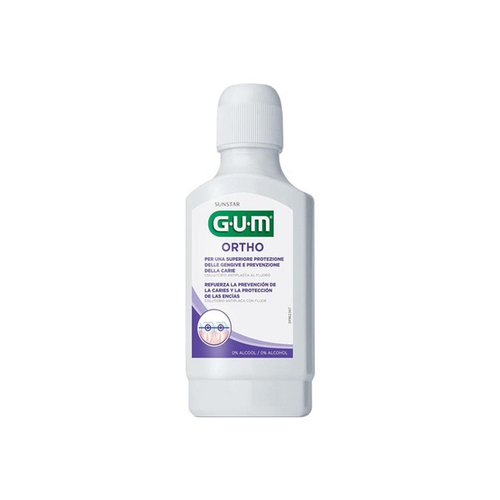 GUM Ortho Mouthwash 300ml Ireland