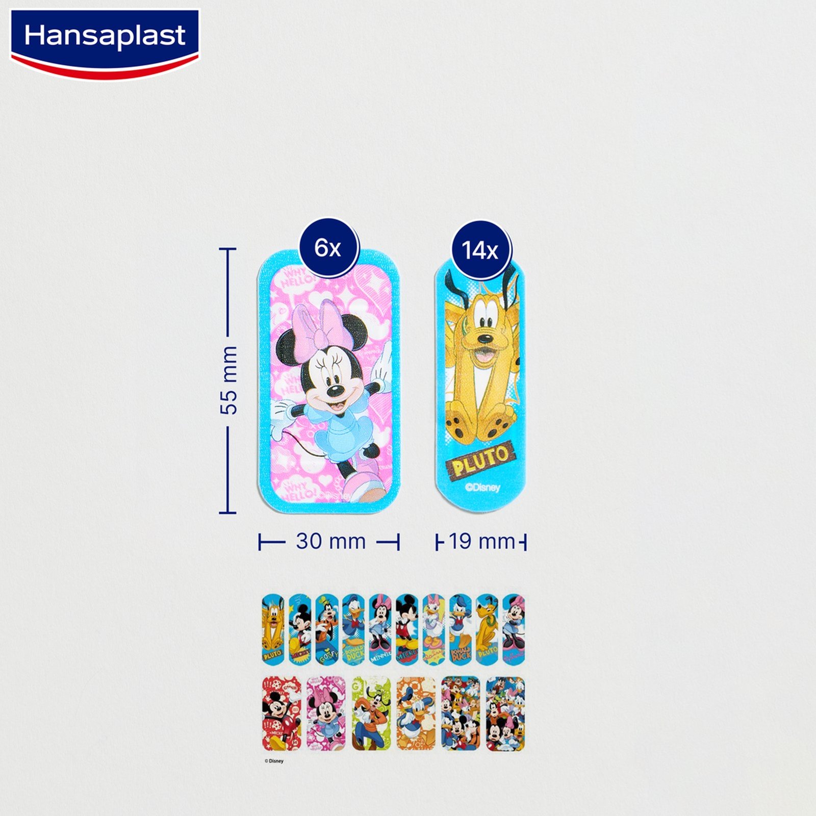 Hansaplast Disney Mickey and Friends Plasters x20 Philippines