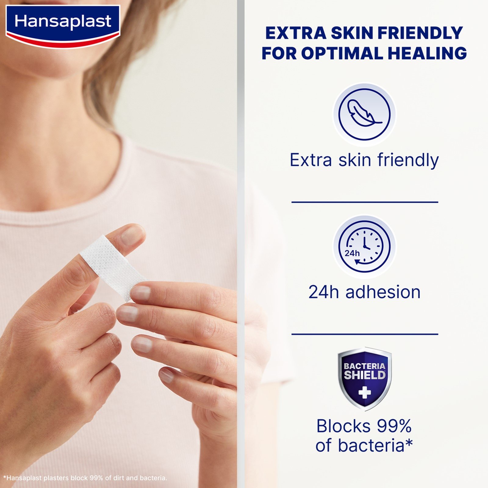 Hansaplast Sensitive Plasters 1Mx6Cm Colombia