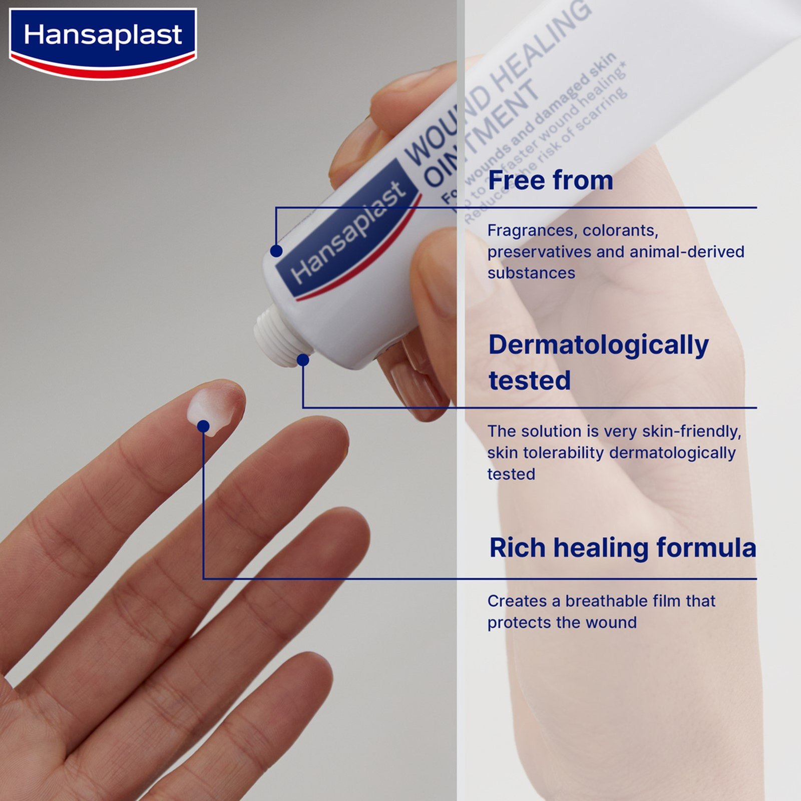 Hansaplast Wound Healing Ointment 50g España