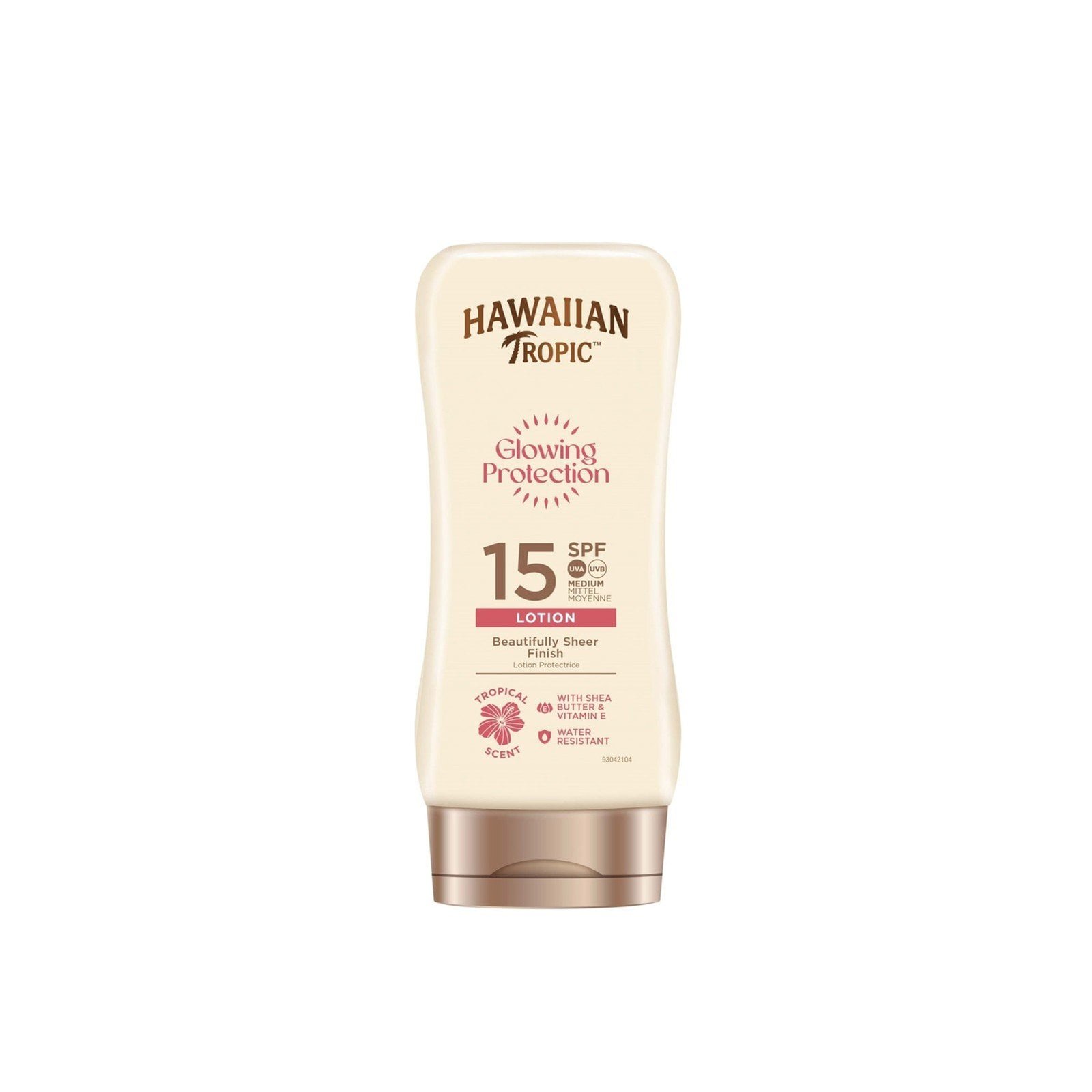 Hawaiian Tropic Glowing Protection Sun Lotion SPF15 180ml Japan