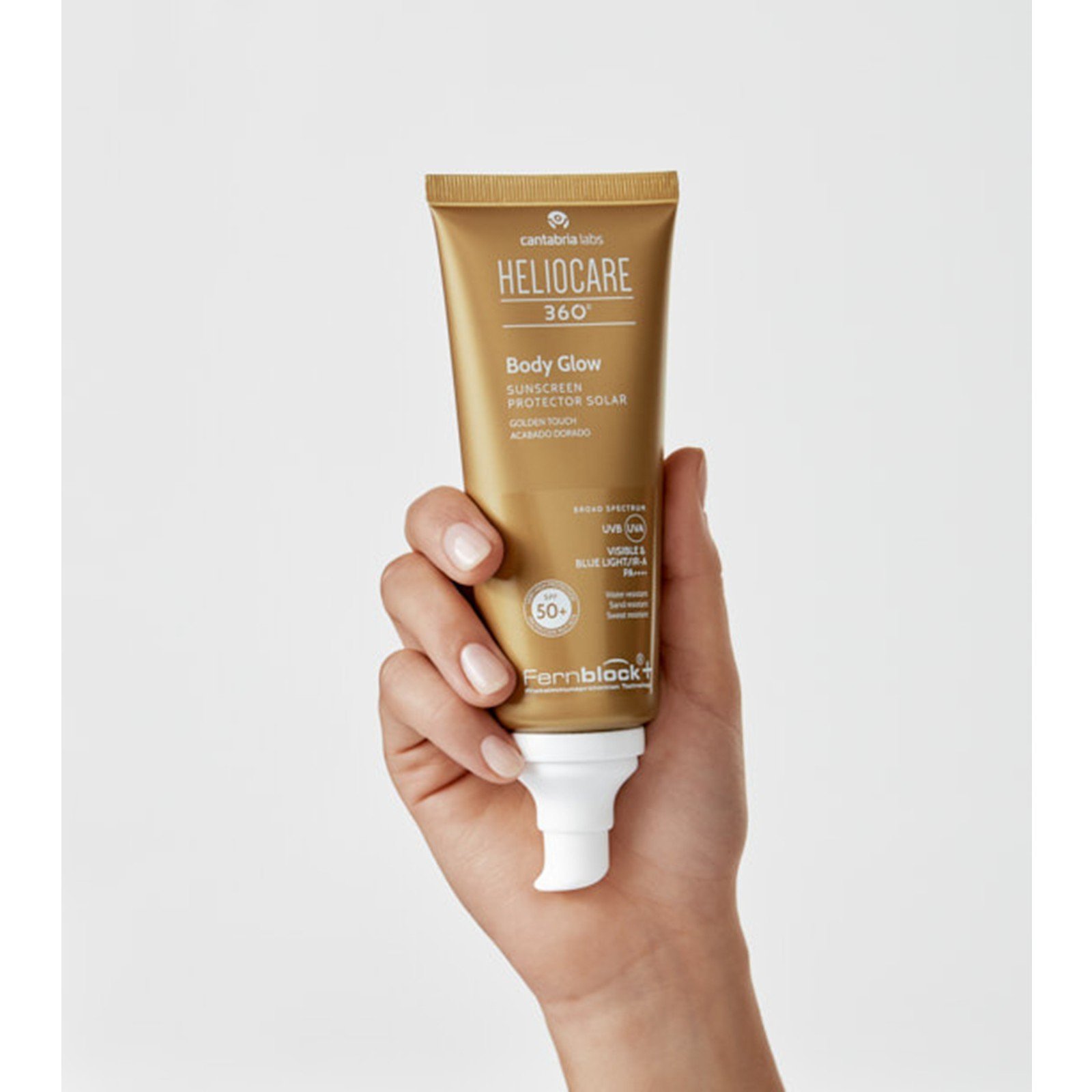 Heliocare 360 Body Glow Sunscreen SPF50+ 100ml (3.38floz) USA