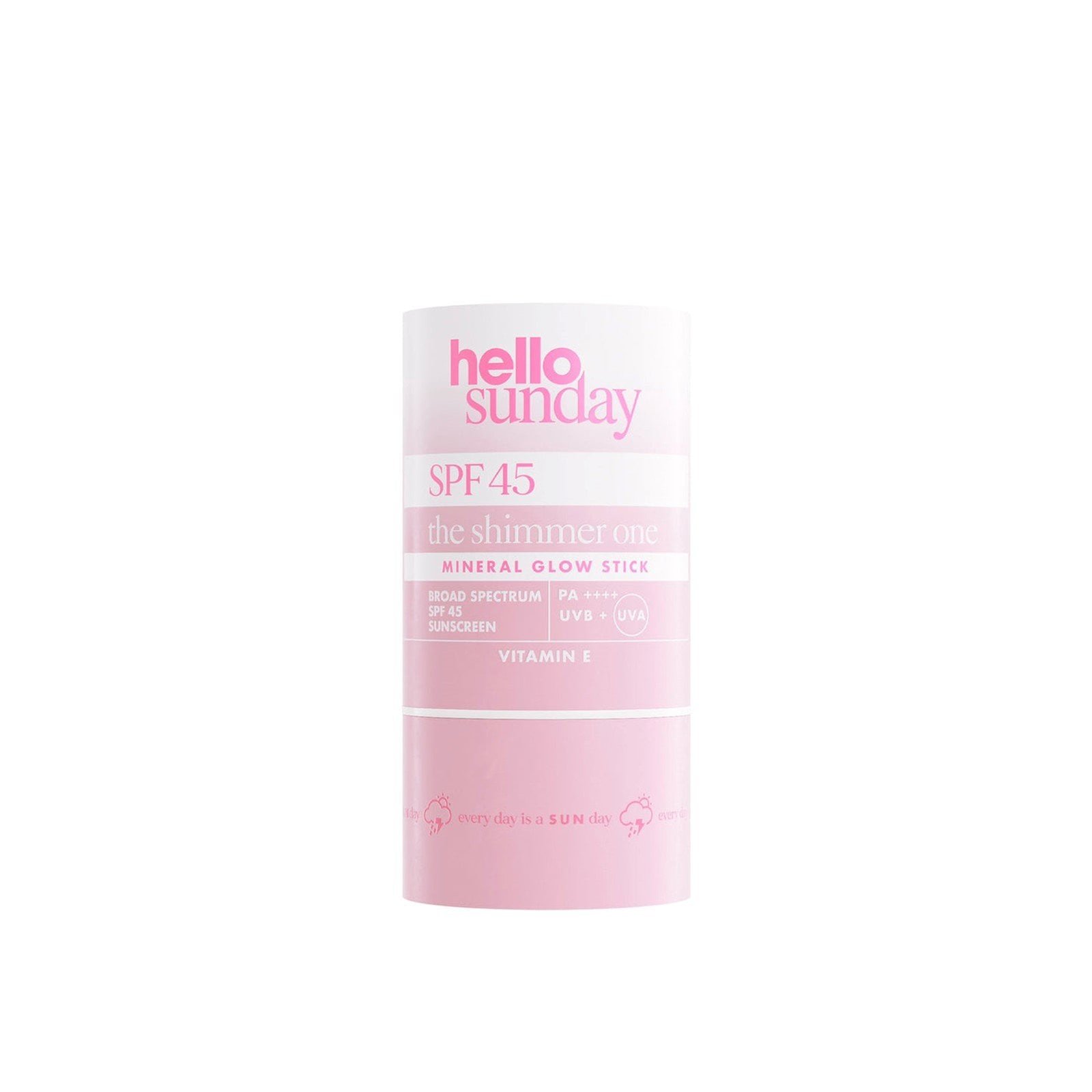 Hello Sunday The Shimmer One Mineral Glow Stick SPF45 20g (0.70oz) USA