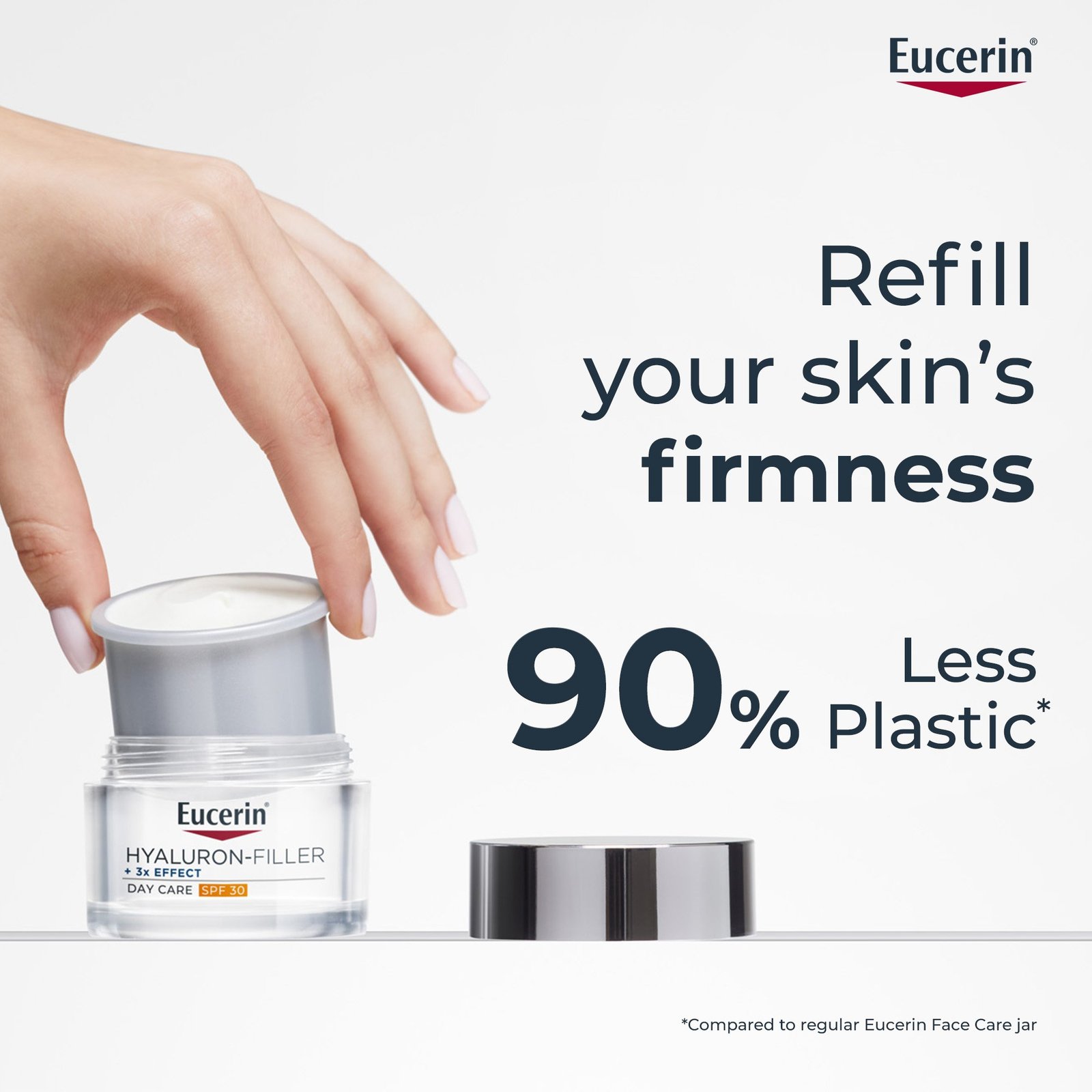 Eucerin Hyaluron-Filler 3x Effect Day Cream Spf30 Refill 50Ml Schweiz