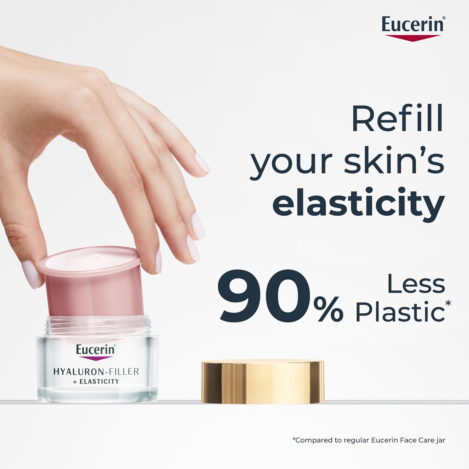 Eucerin Hyaluron-Filler + Elasticity Day Cream Rosé SPF30 Refill 50ml ...