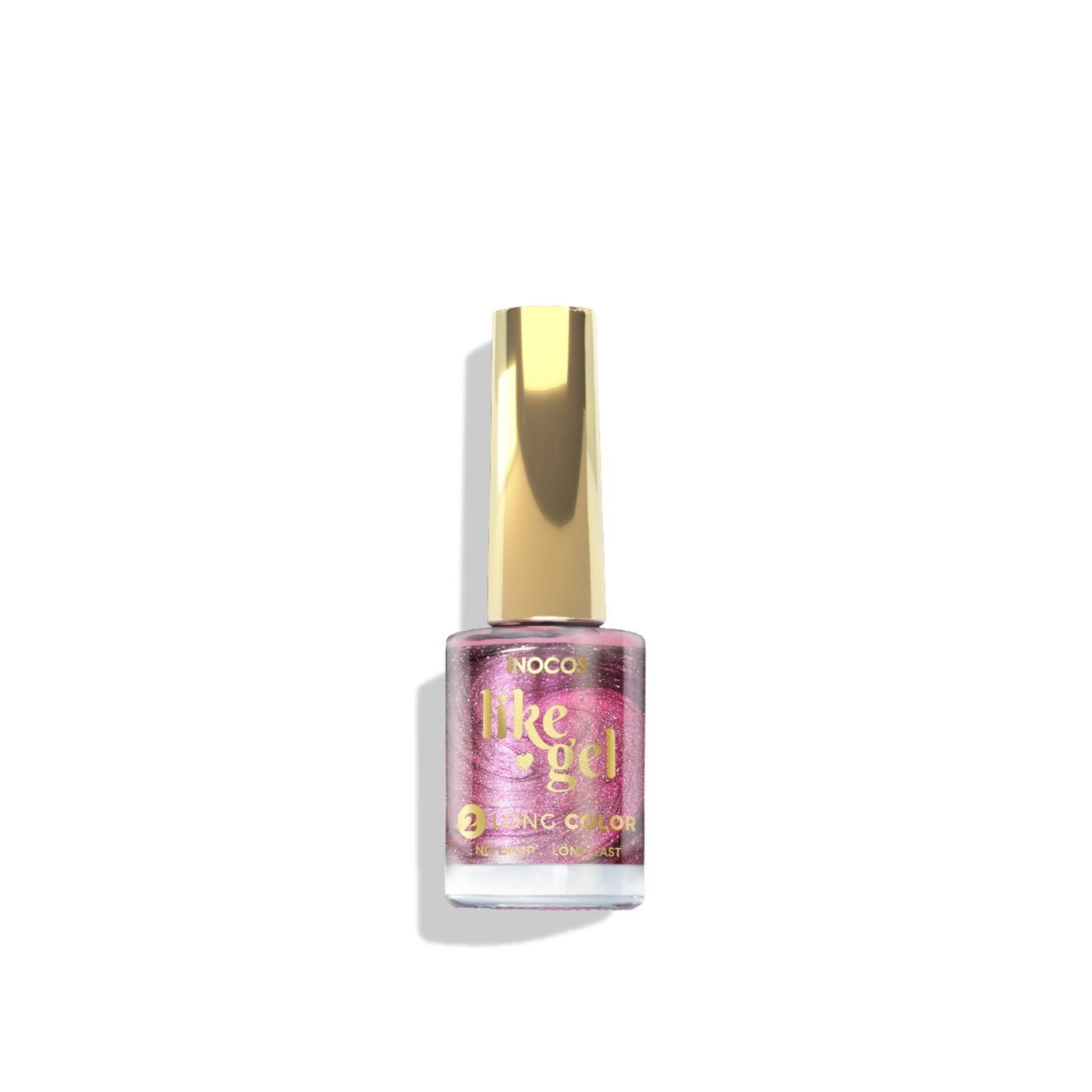 INOCOS Like Gel 2 Long Color Nail Polish 130 Pink Big Bang 11ml New Zealand