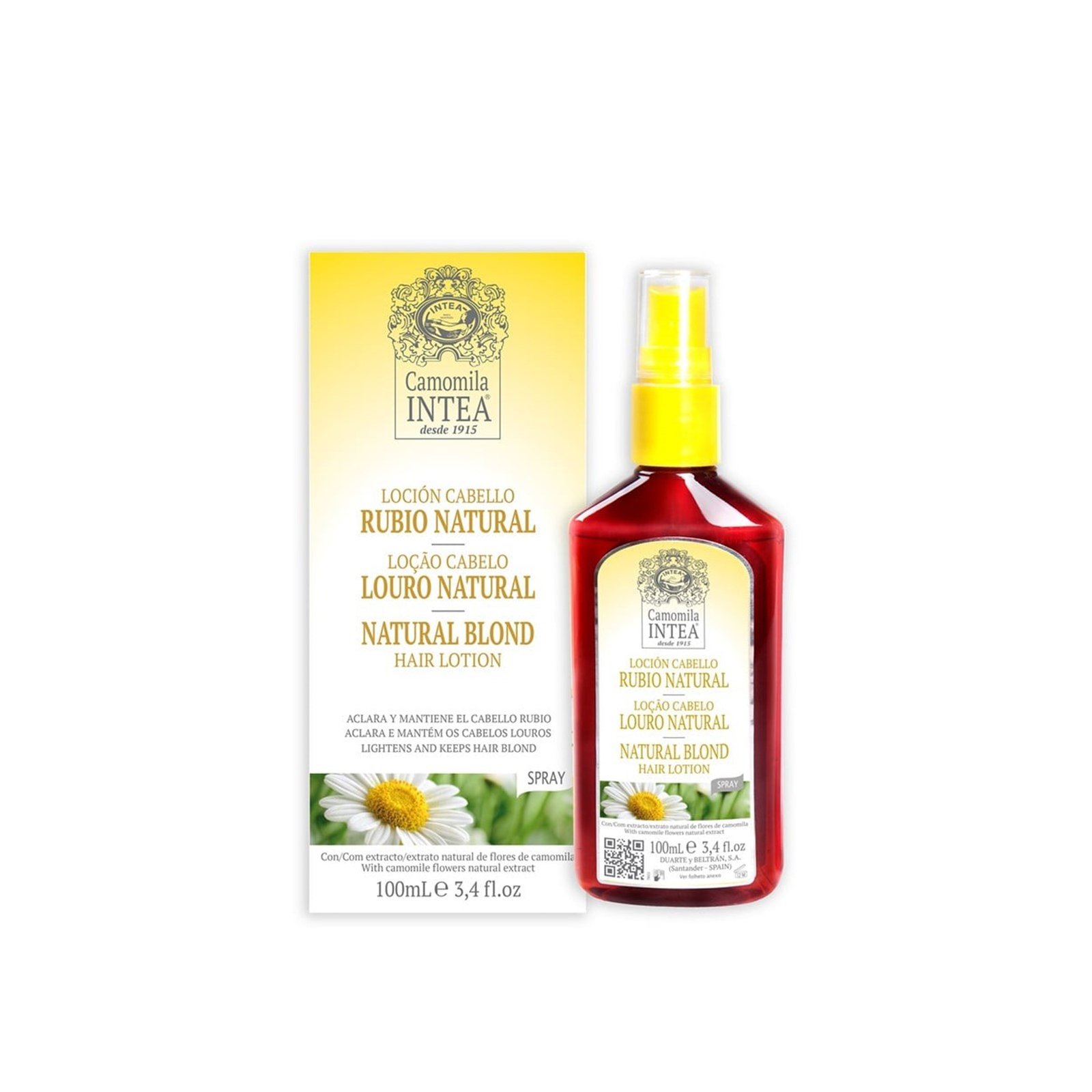 Buy Intea Natural Blond Hair Lotion Spray 100ml · Kuwait