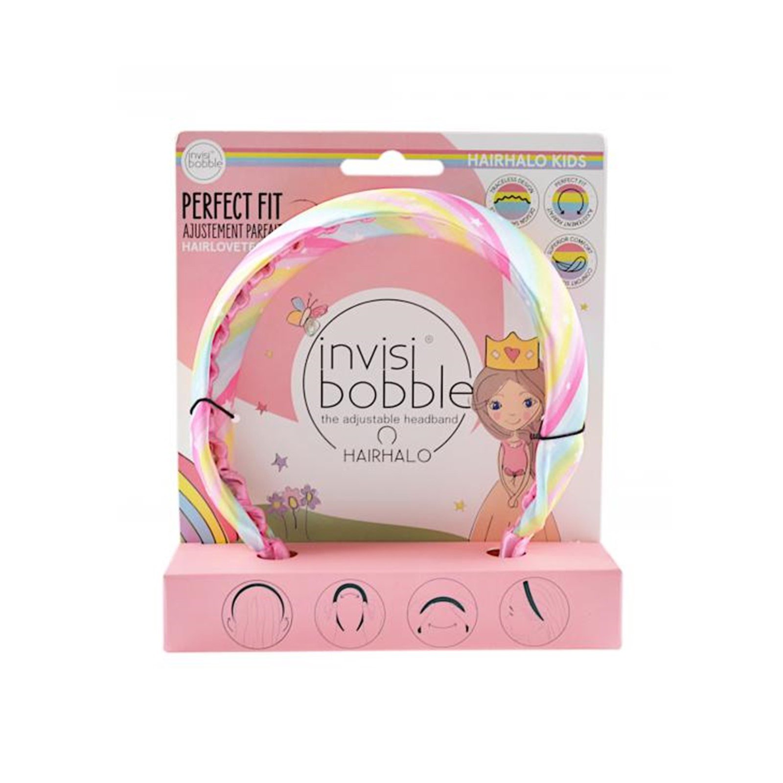 invisibobble Kids Hairhalo Rainbow Crown x1 Oman