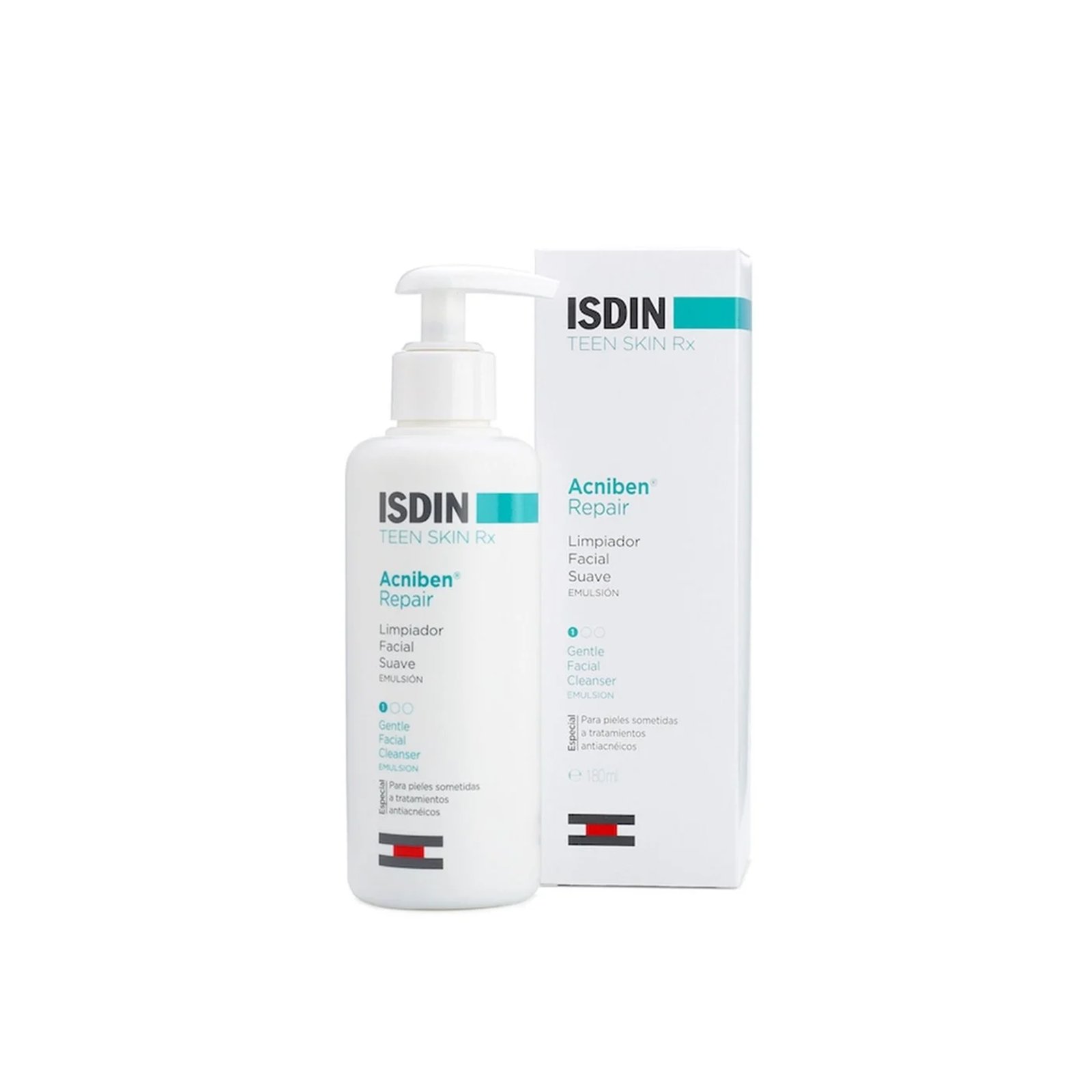 ISDIN Teen Skin Rx Acniben Repair Gentle Cleanser Emulsion 180ml Cambodia
