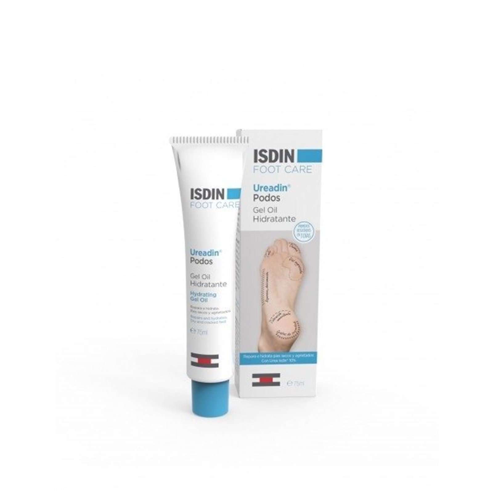Isdin Ureadin Podos Hydrating Gel Oil 75Ml Belgique