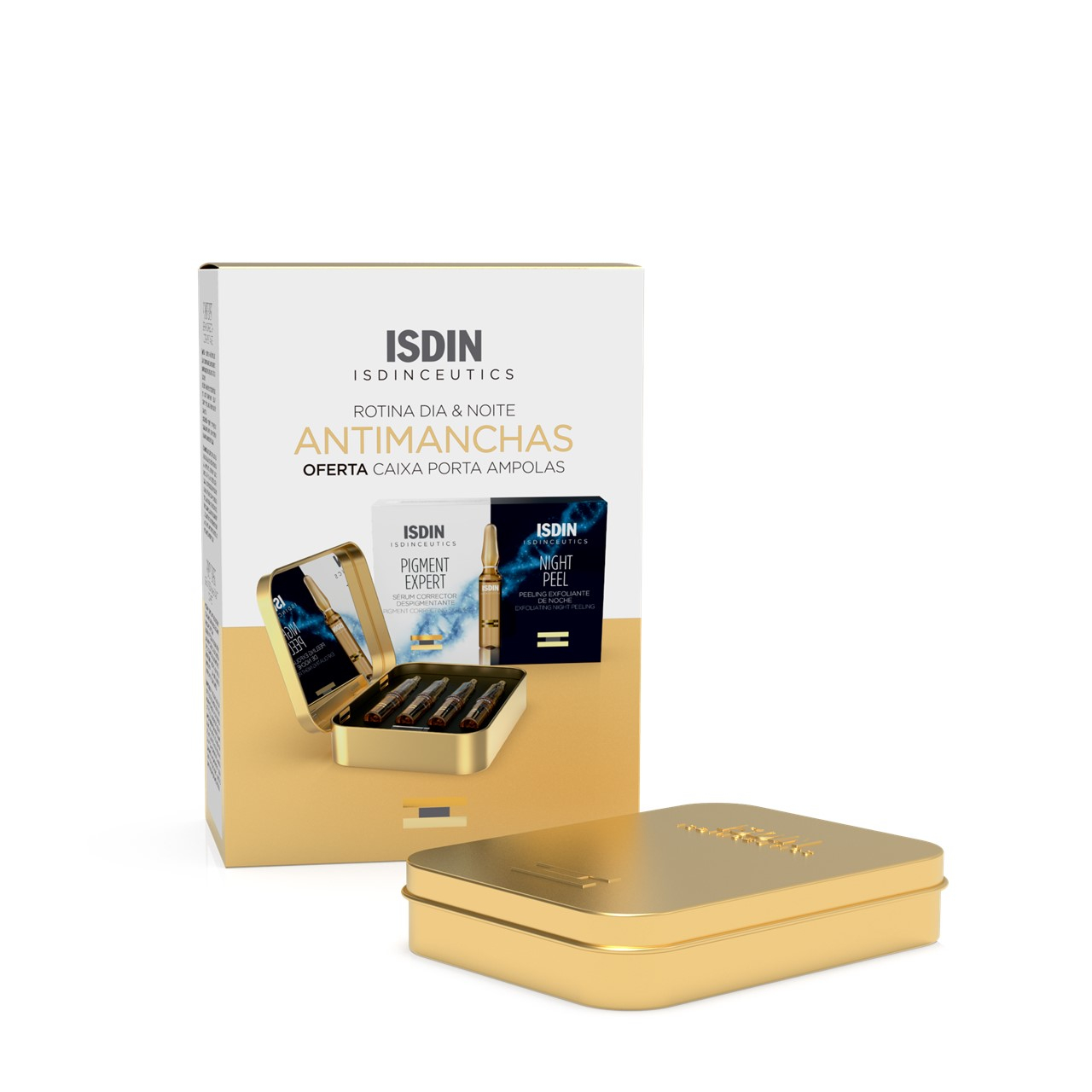 ISDINCEUTICS Depigmenting Day & Night Routine Pack + Box Australia