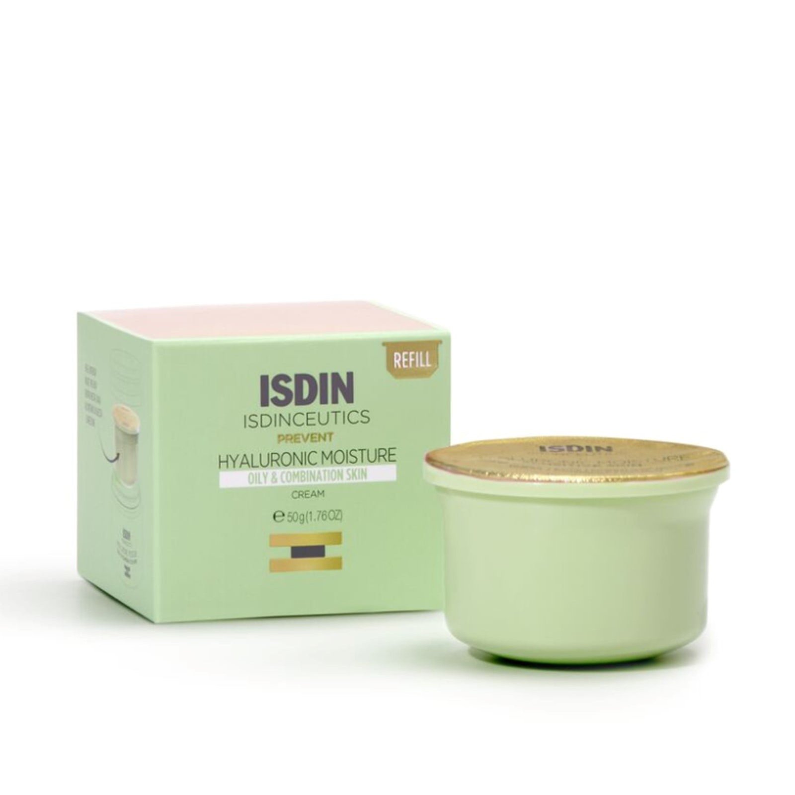 ISDINCEUTICS Hyaluronic Moisture Cream Oily & Combination Skin Refill ...