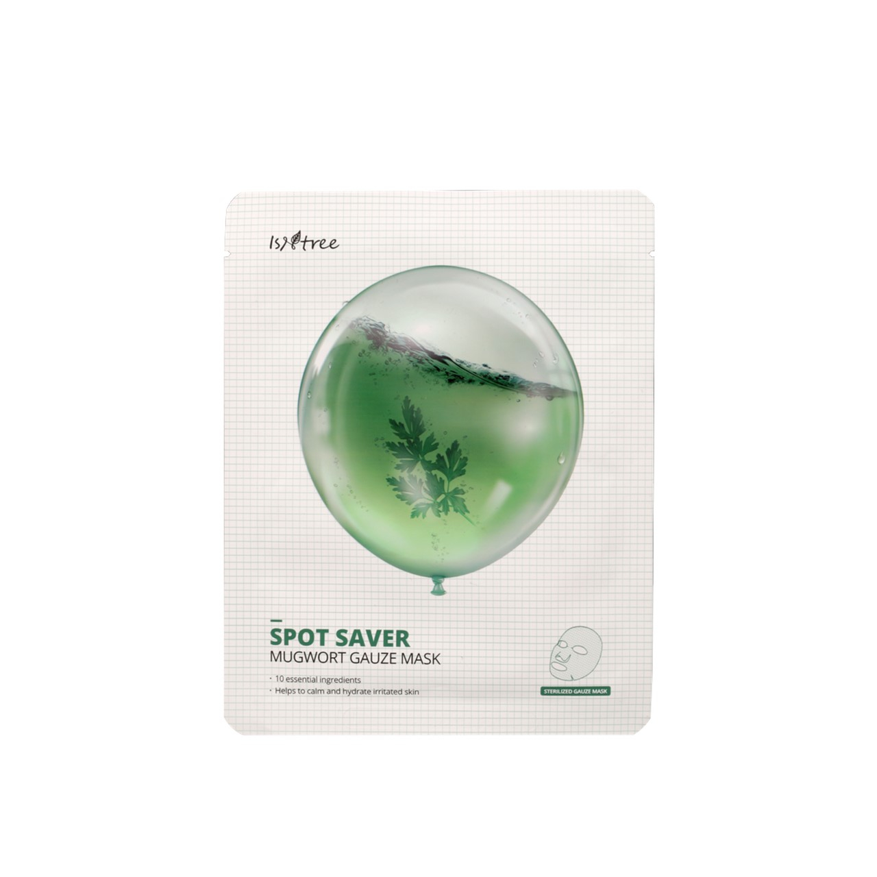 Isntree Spot Saver Mugwort Gauze Mask Thailand