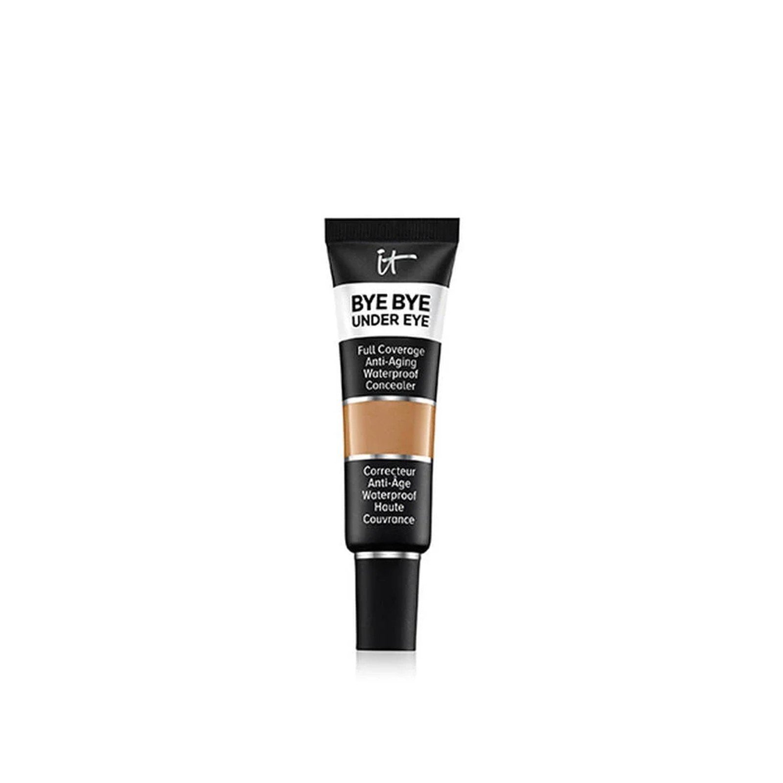 IT Cosmetics Bye Bye Under Eye Full Coverage Anti-Aging Waterproof Concealer 33.5 Tan Natural (N ...