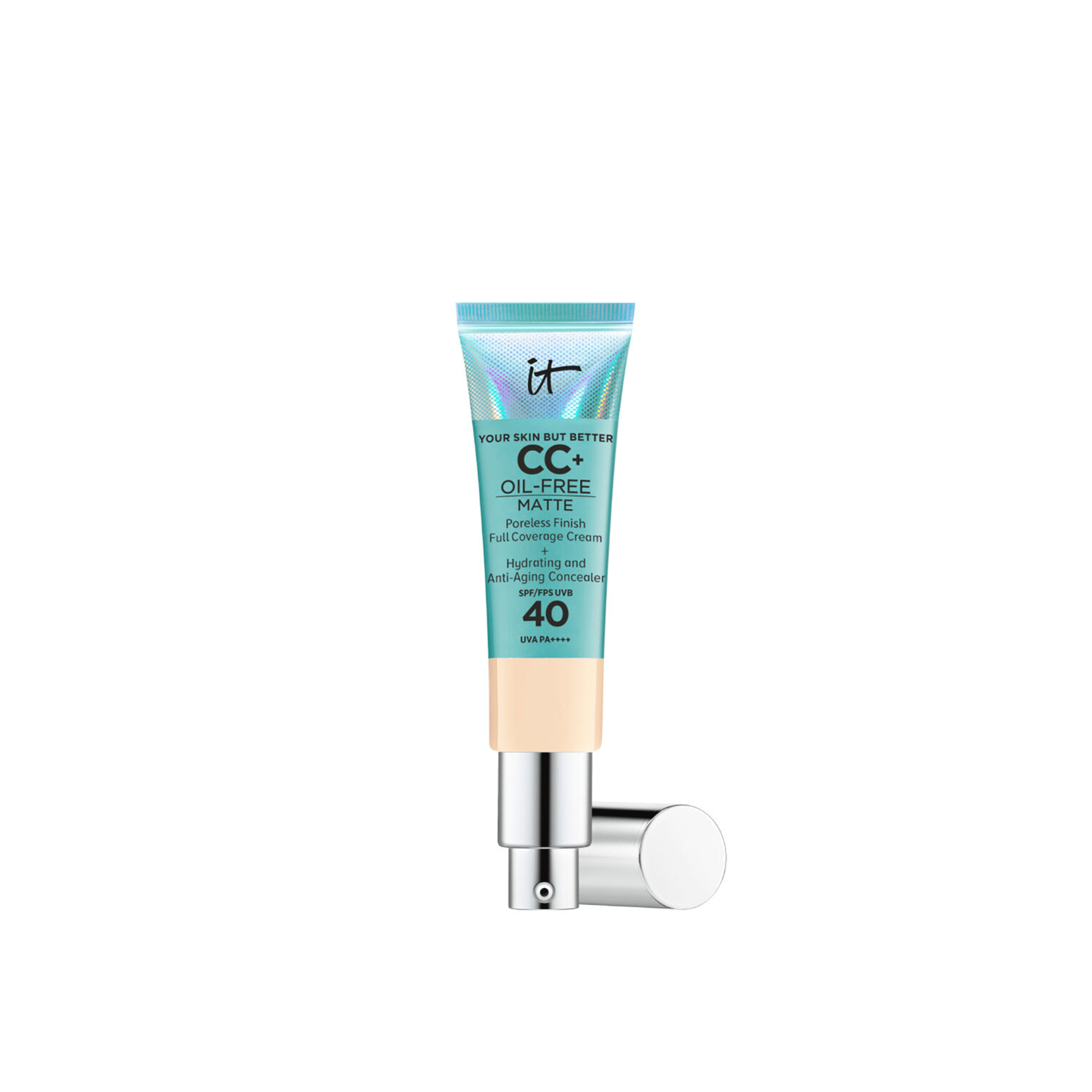 IT Cosmetics CC+ Oil-Free Matte Foundation SPF40 Light 32ml (1.08floz) USA