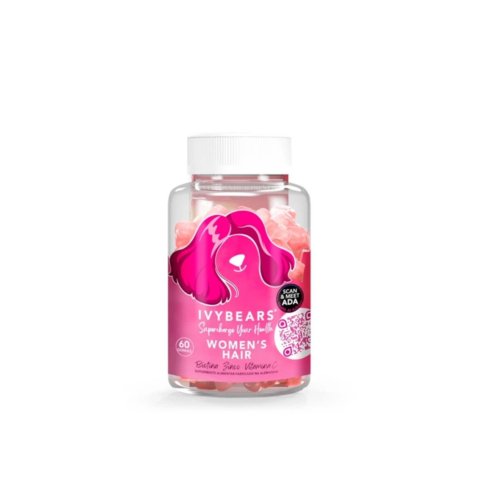 Ivy Bears Vitaminas Capilares Para Mujer x60 Gummies Estados Unidos