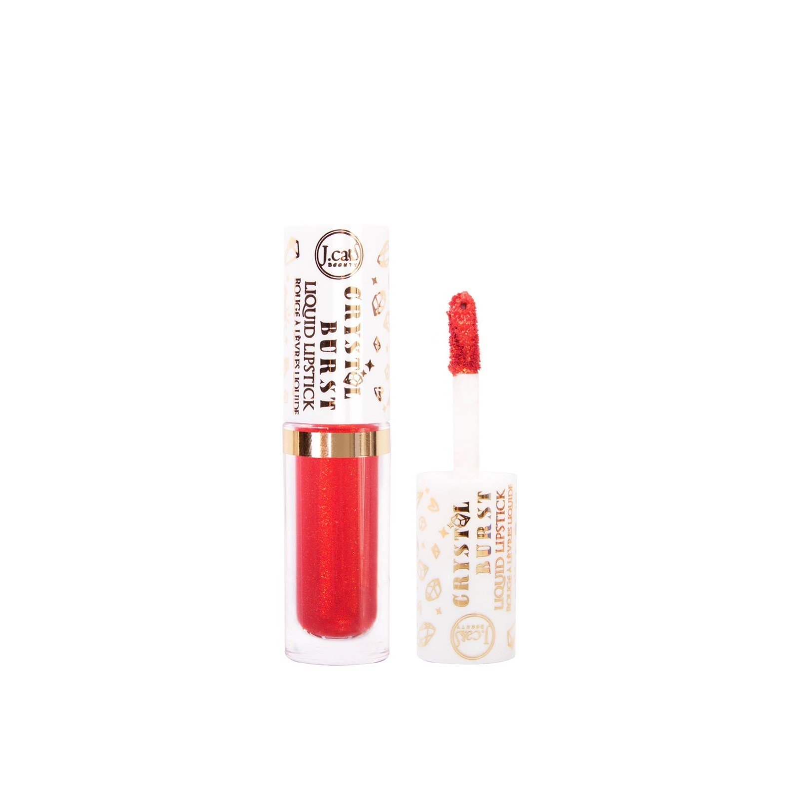 J.cat Crystal Burst Liquid Lipstick 102 Secret Ruby 0.8G Lietuva