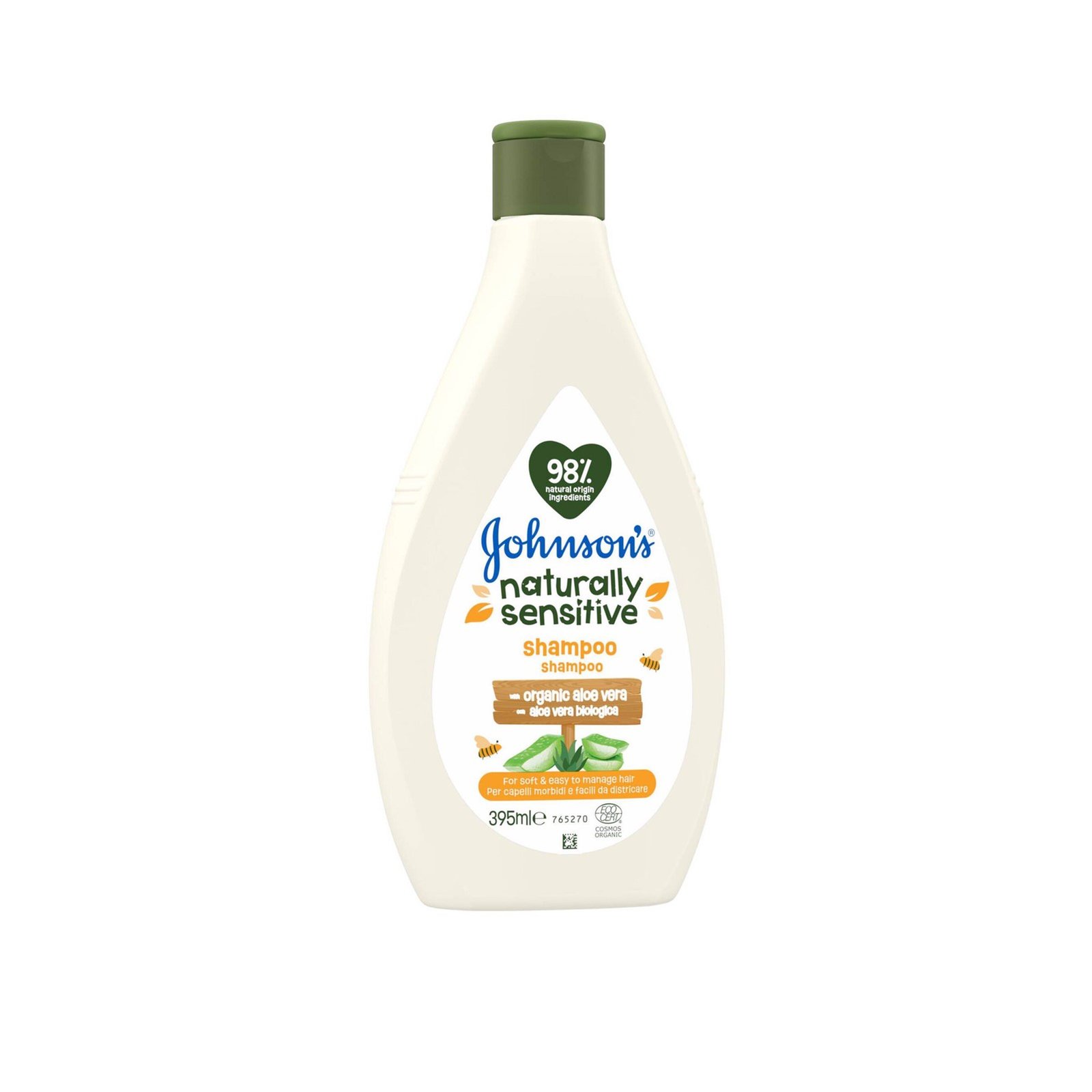 Johnson's Baby Naturally Sensitive Aloe Vera Shampoo 395ml Ireland