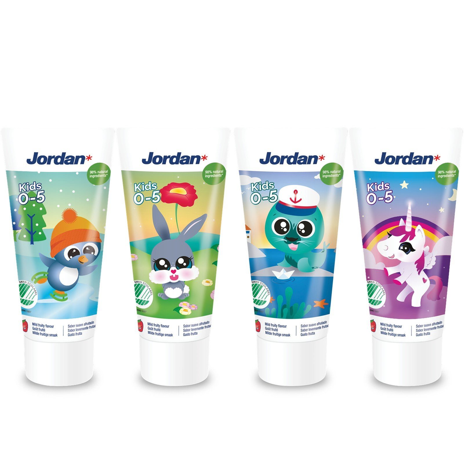 Jordan Kids Toothpaste 0-5 Years 50ml (1.69floz) USA