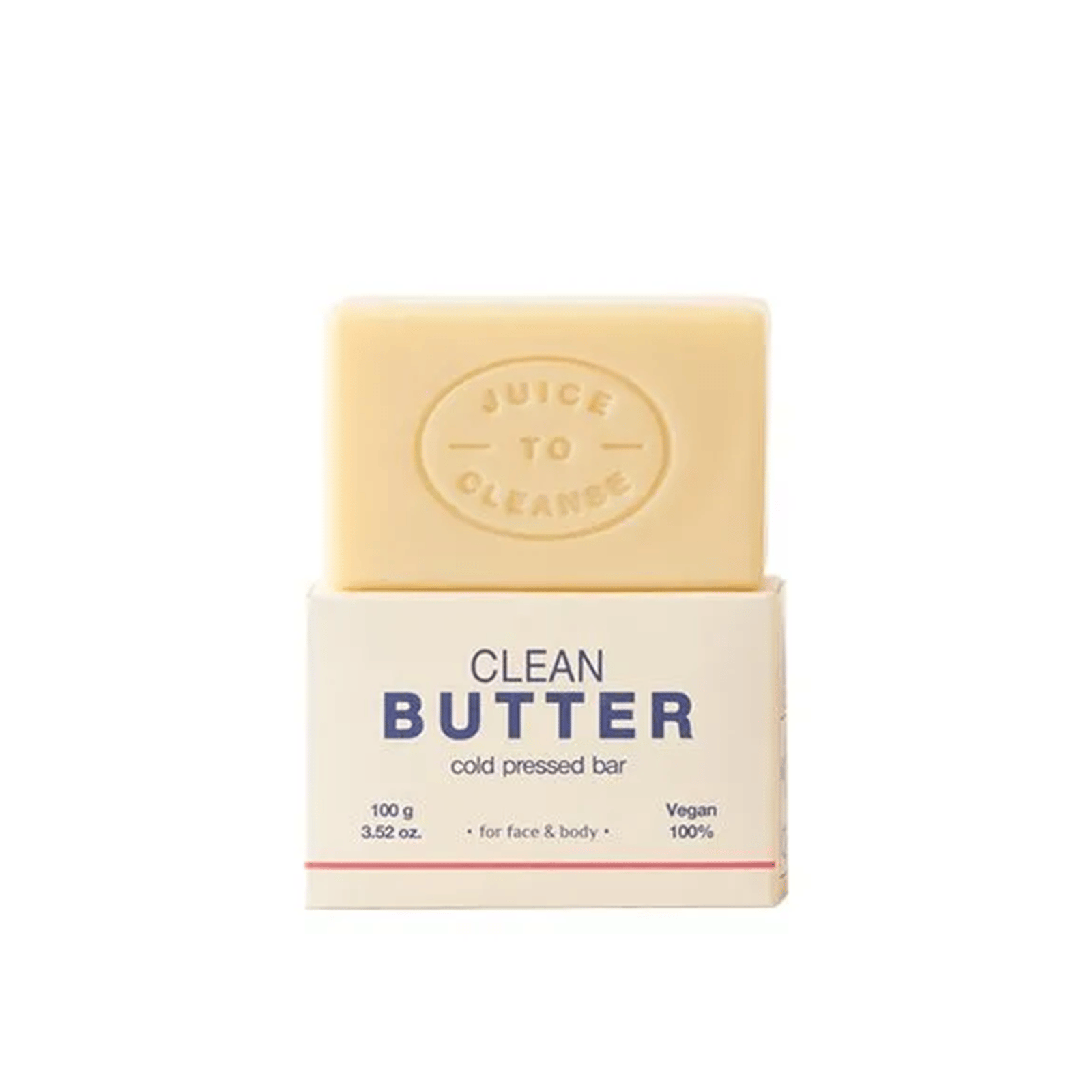 Juice to Cleanse Clean Butter Cold Pressed Bar 100G México