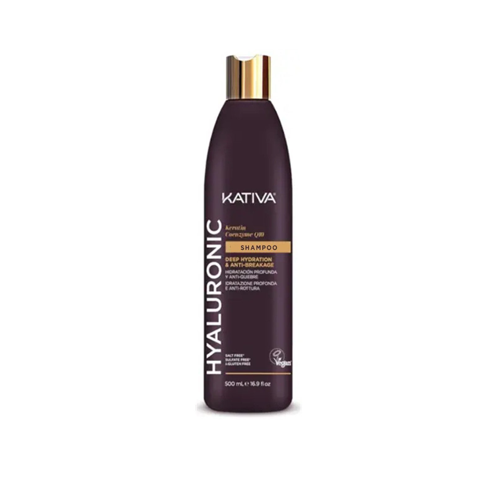 Kativa Hyaluronic Keratin Coenzyme Q10 Deep Hydration & Anti-Breakage ...