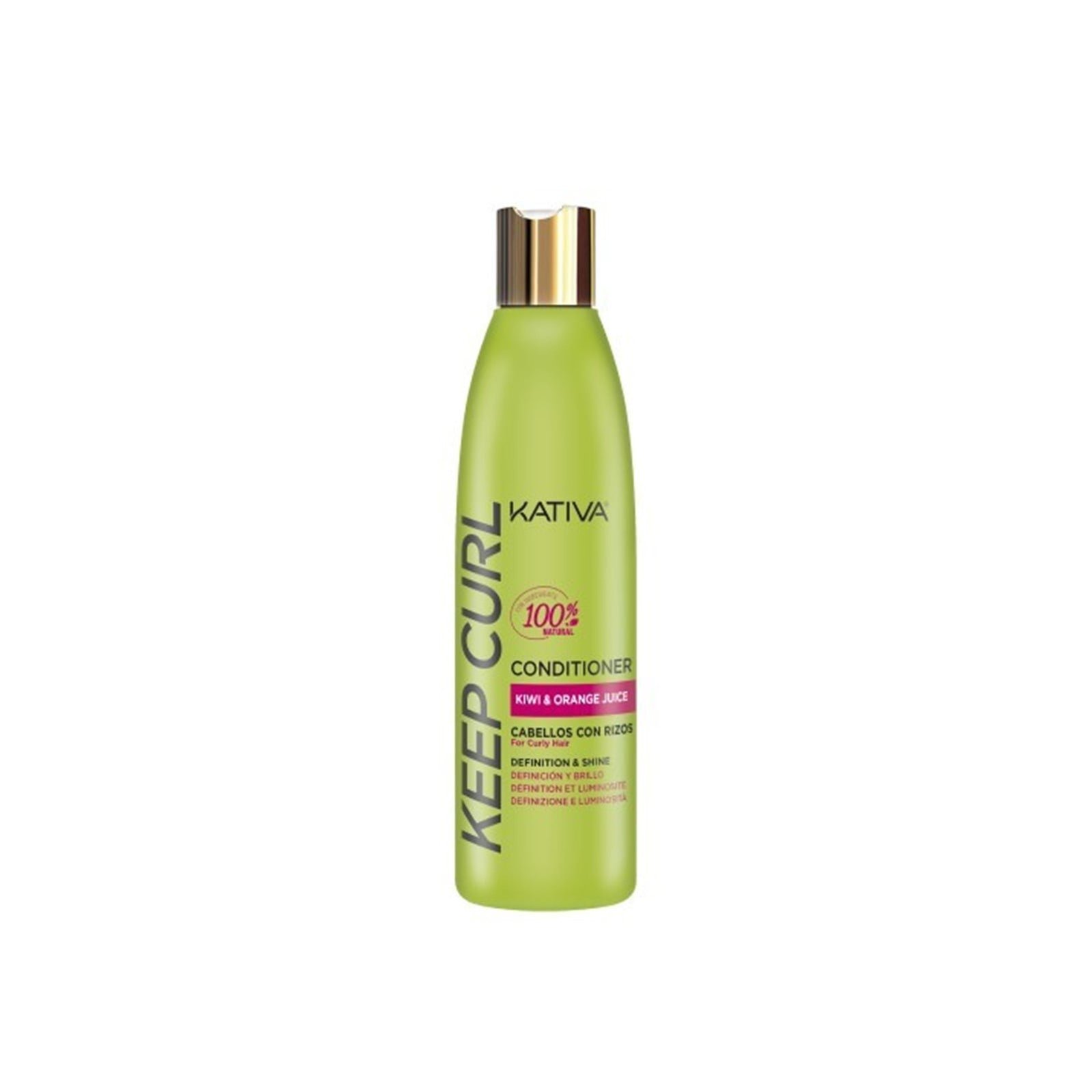 Kativa Keep Curl Definition & Shine Conditioner Kiwi & Orange Juice ...