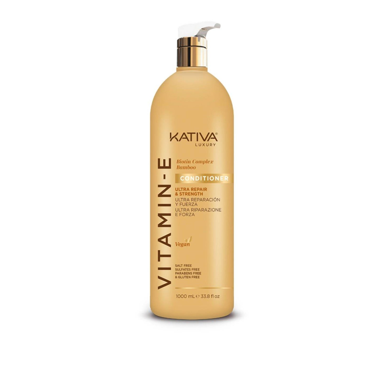 Kativa Luxury Vitamin-E Ultra Repair & Strength Conditioner 1L Nigeria