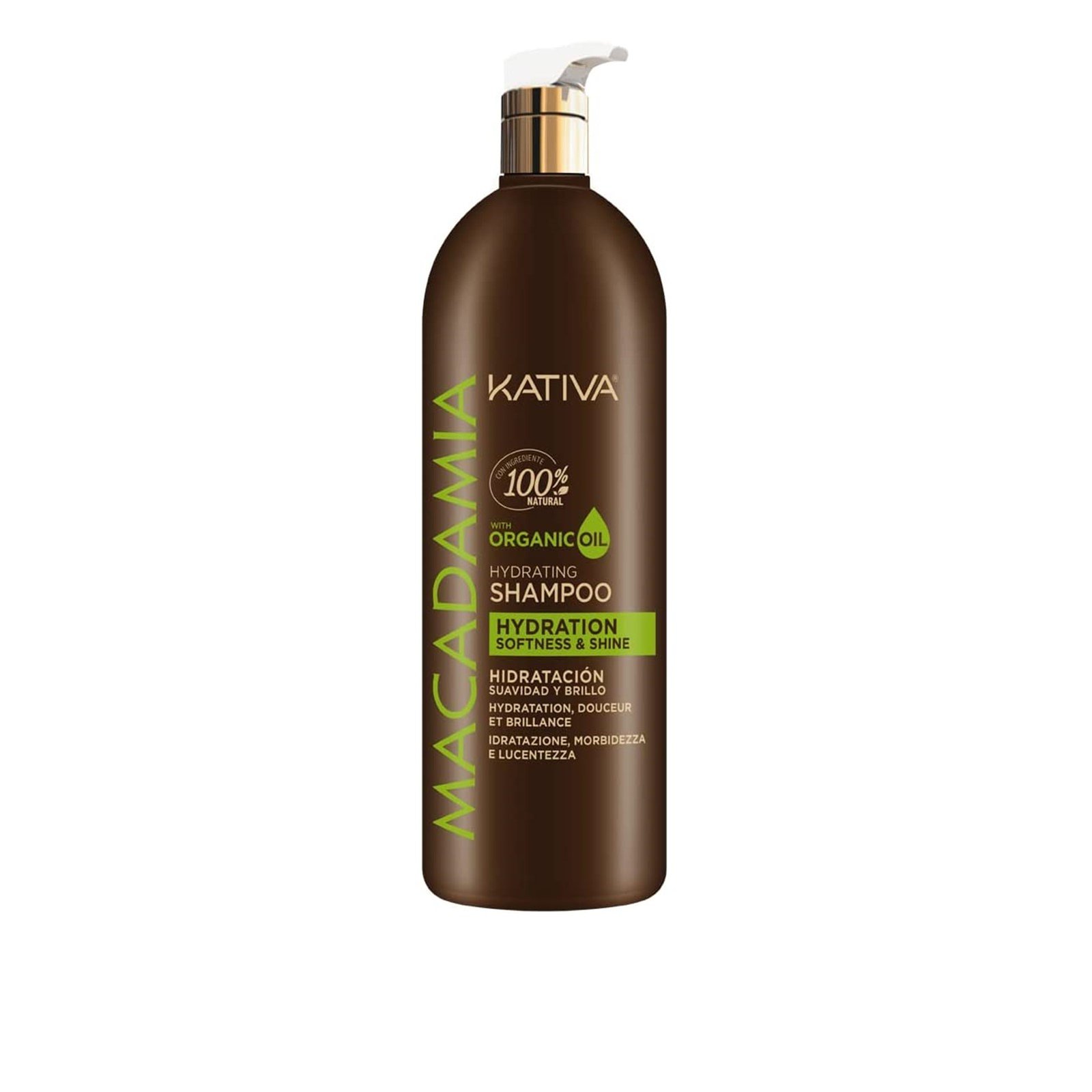 Kativa Macadamia Hydration Softness & Shine Shampoo Danmark