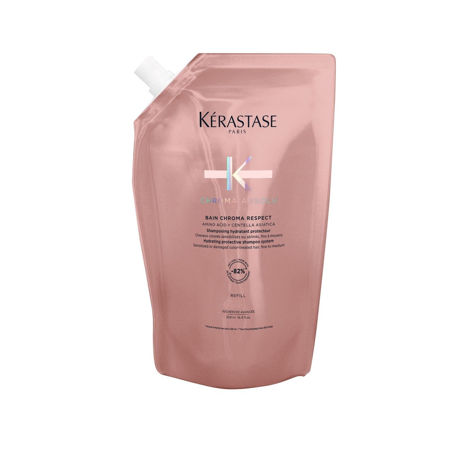 Kérastase Chroma Absolu Bain Chroma Respect Shampoo Refill 500ml (16 ...