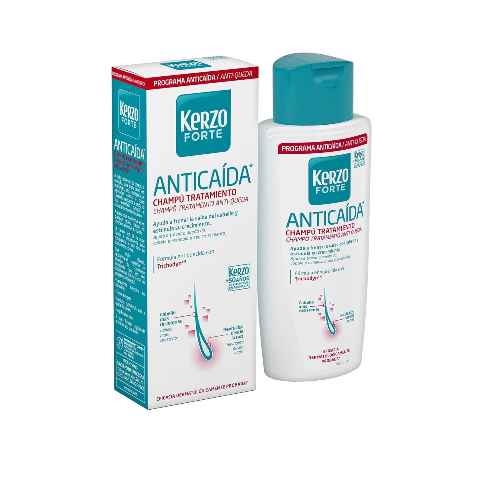 Kerzo Strong Anti Hair Loss Treatment Shampoo 400ml Turkey