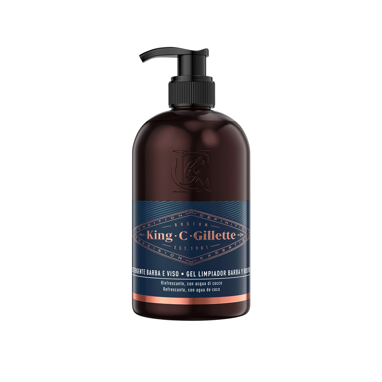 Buy King C. Gillette Beard & Face Wash 350ml · World Wide