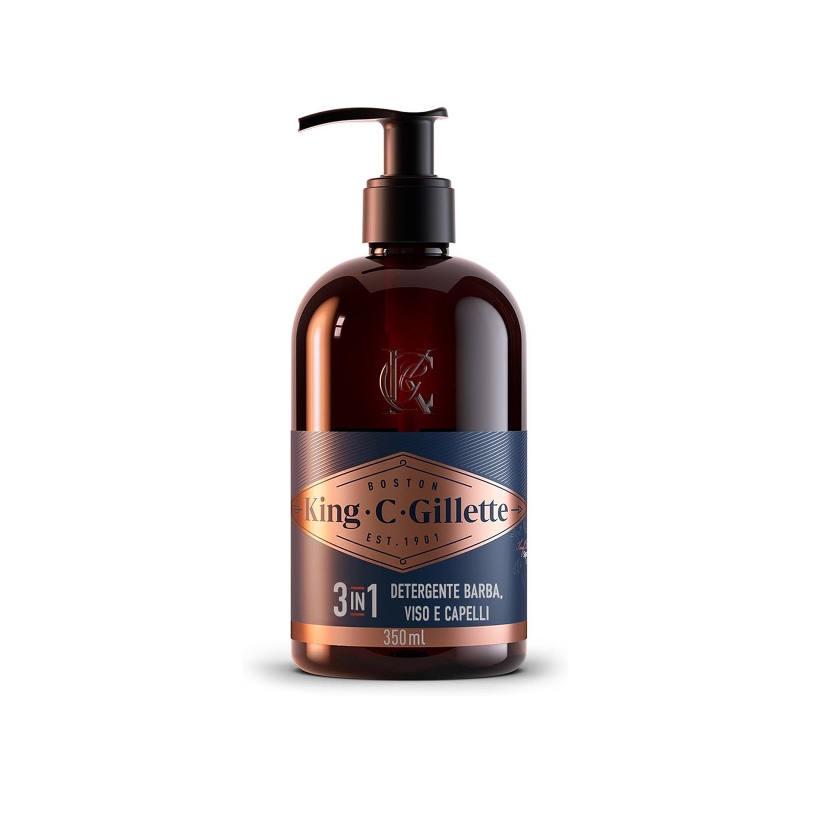 King C. Gillette Beard & Face Wash 350ml (11.83floz) USA