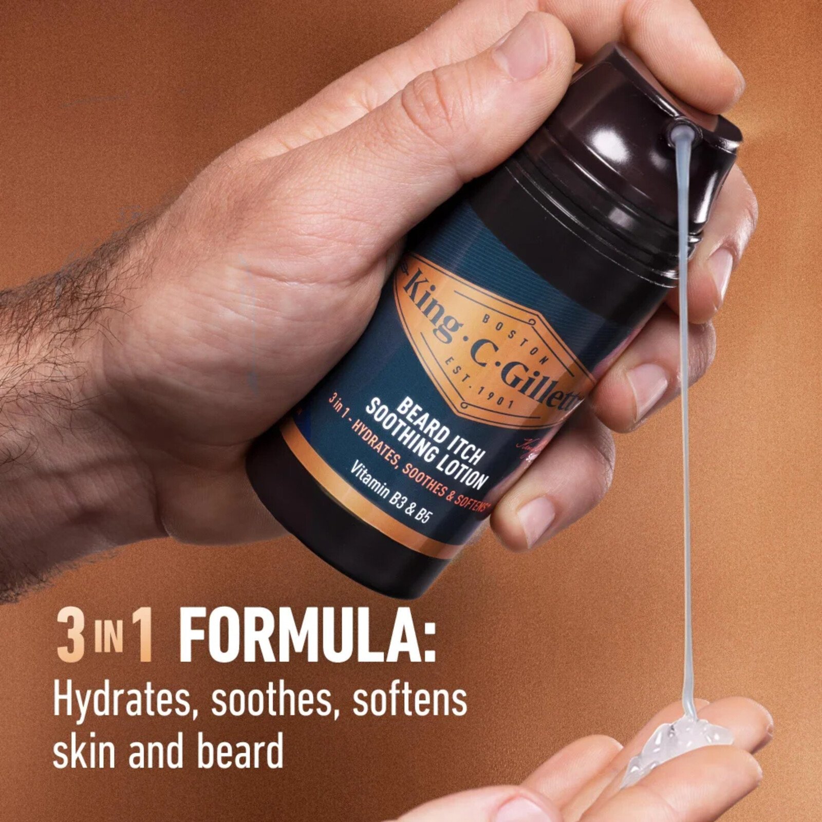 King C. Gillette Beard Itch Soothing Lotion 100ml Greece