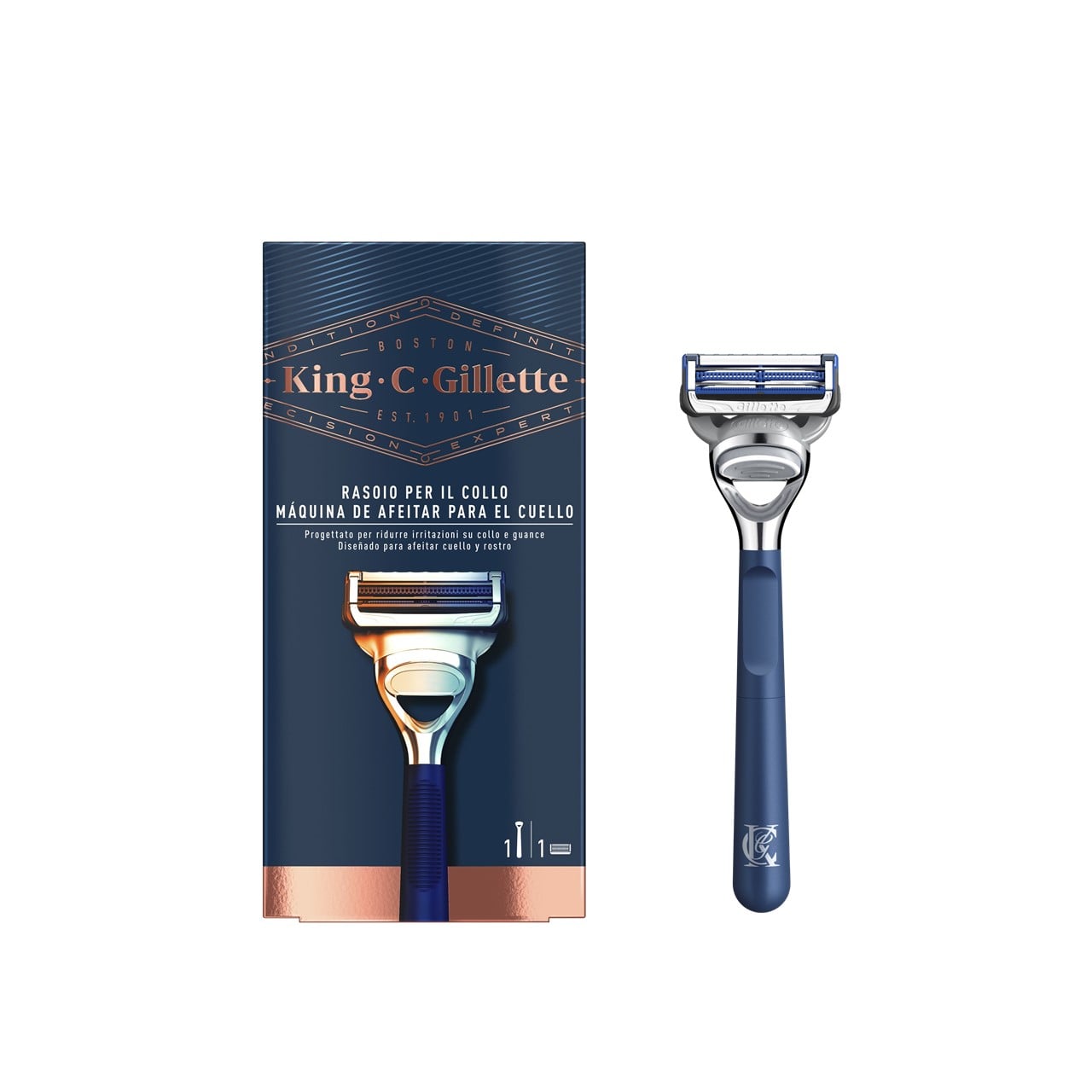 King C. Gillette Neck Razor USA