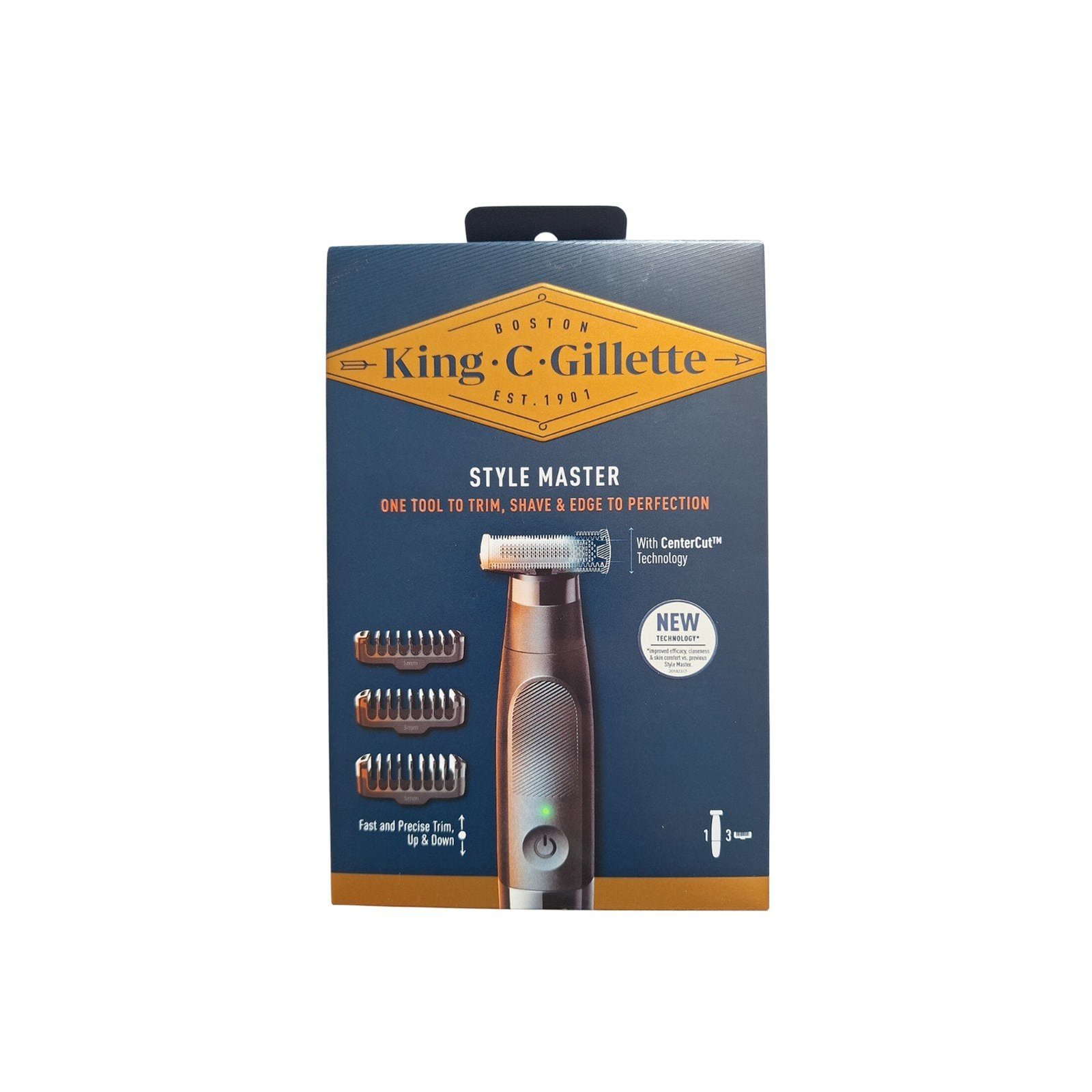 King C. Gillette Style Master France