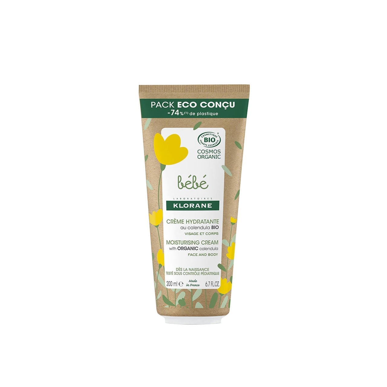 Klorane Baby Moisturizing Cream Eco-Tube 200ml United Arab Emirates