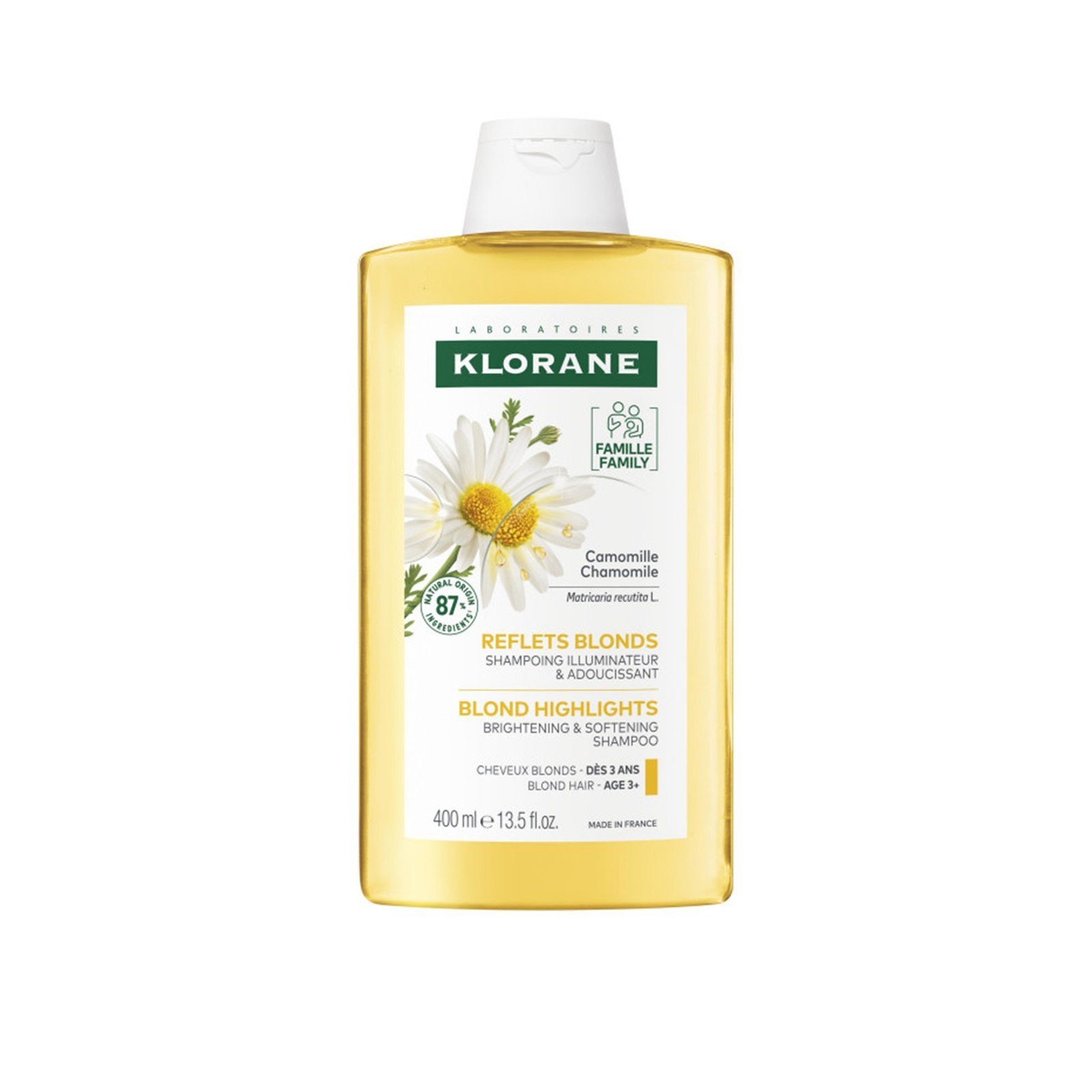 Klorane Blonde Highlights Shampoo with Chamomile USA