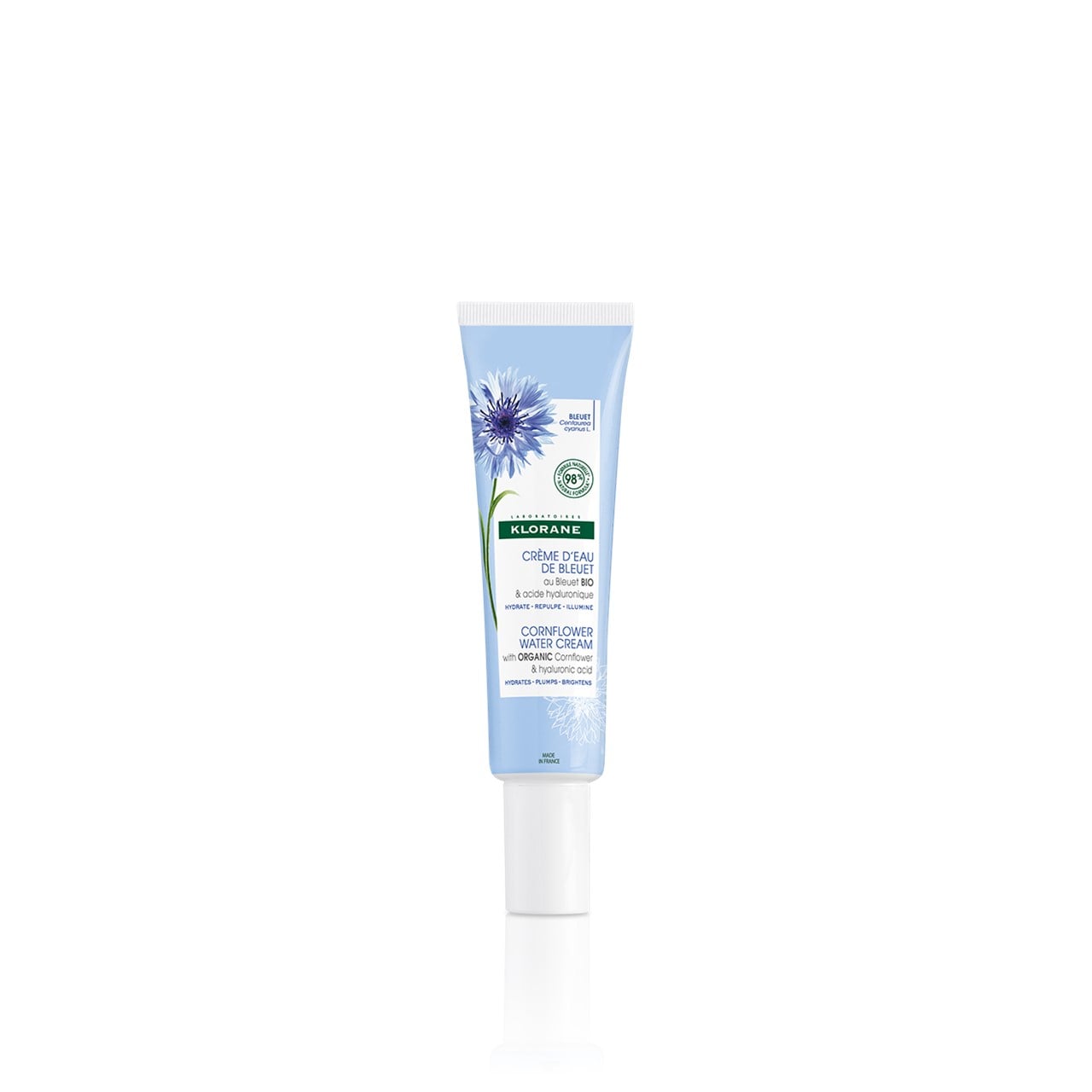 Klorane Cornflower Water Cream with Organic Cornflower 30ml (1.01floz) UK