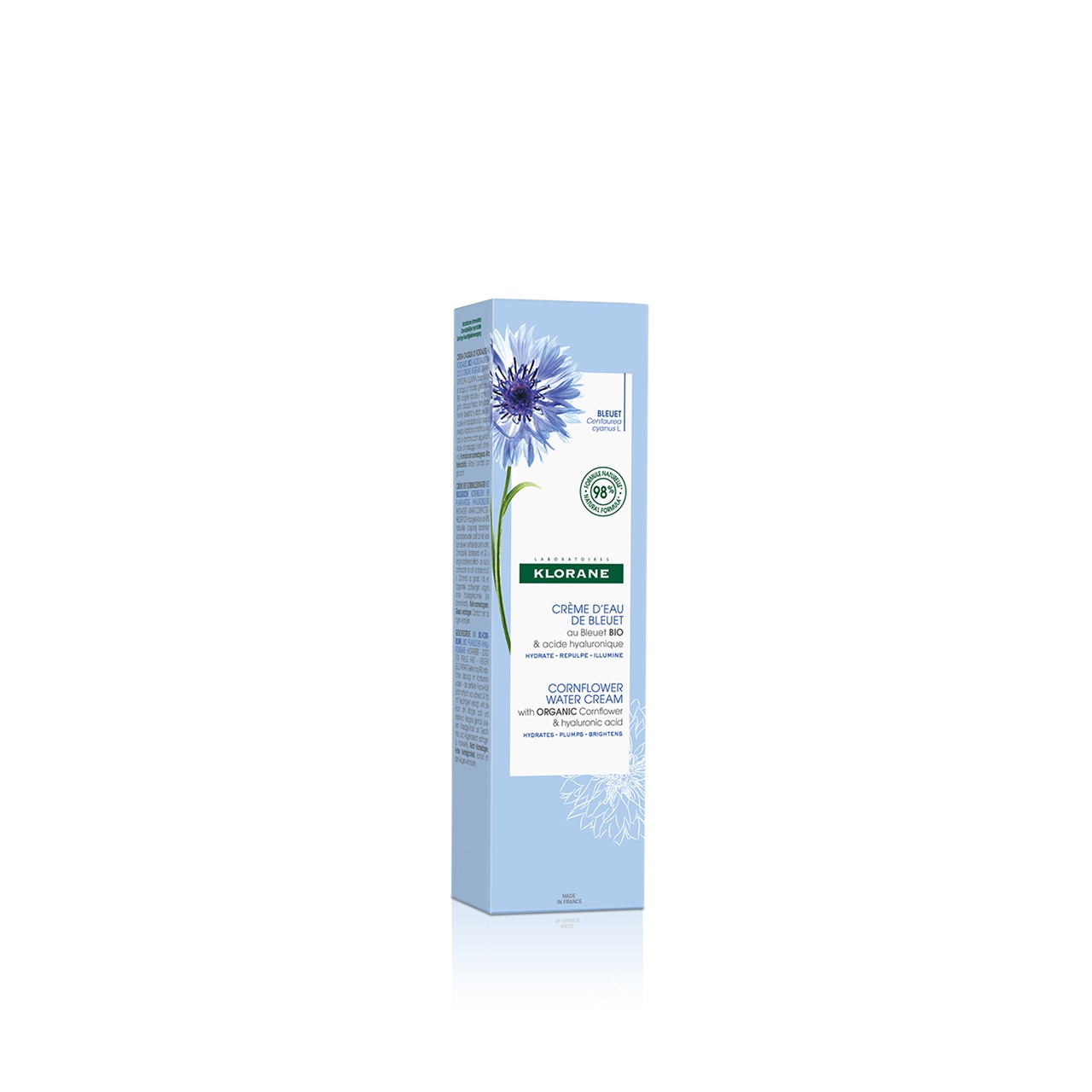 Klorane Cornflower Water Cream with Organic Cornflower 30ml (1.01floz) UK
