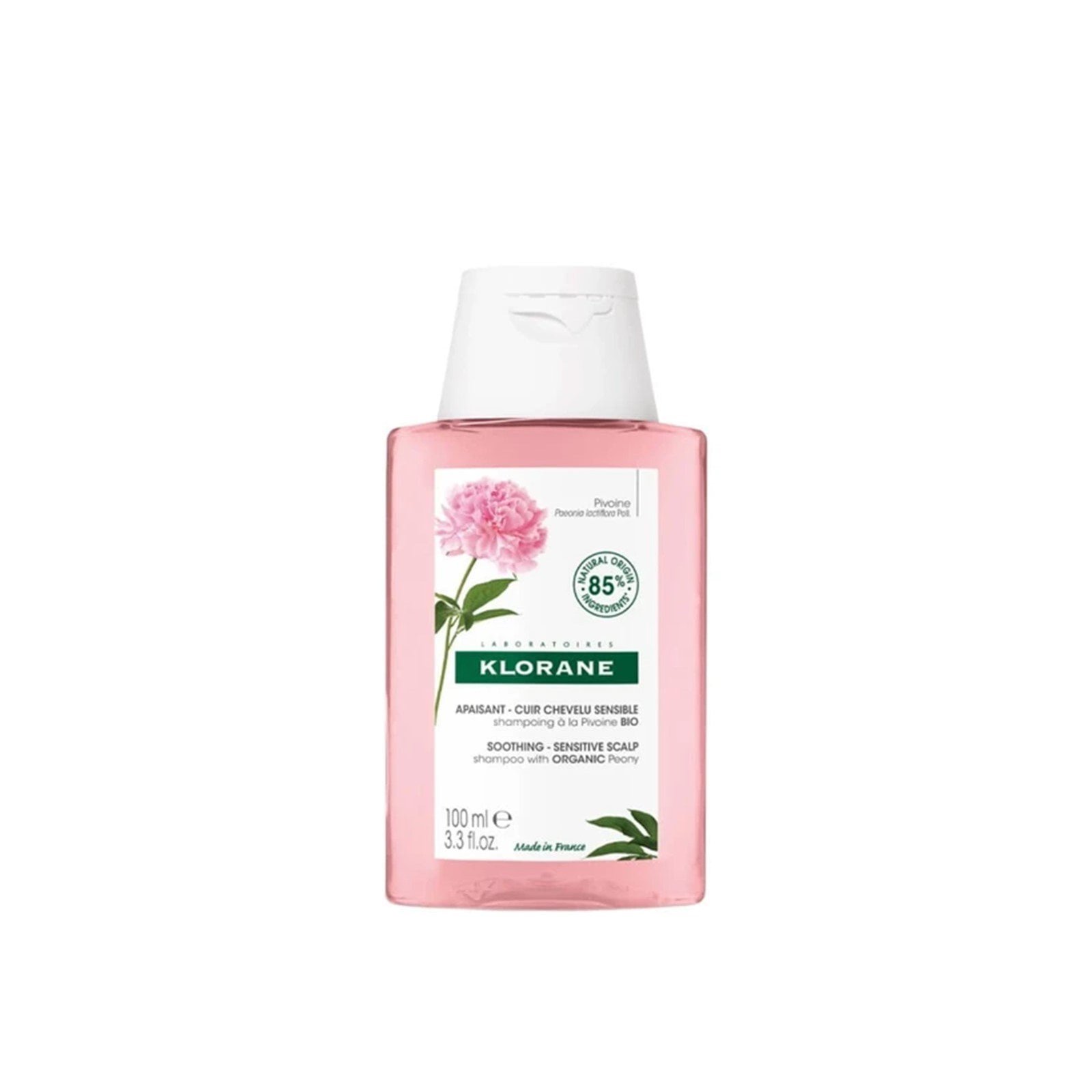Klorane Soothing & Anti-Irritating Shampoo with Peony 100ml (3.3floz) UK