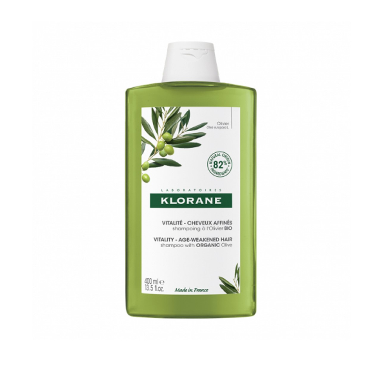 Klorane Thickness & Vitality Shampoo with Olive Extract 400ml Georgia