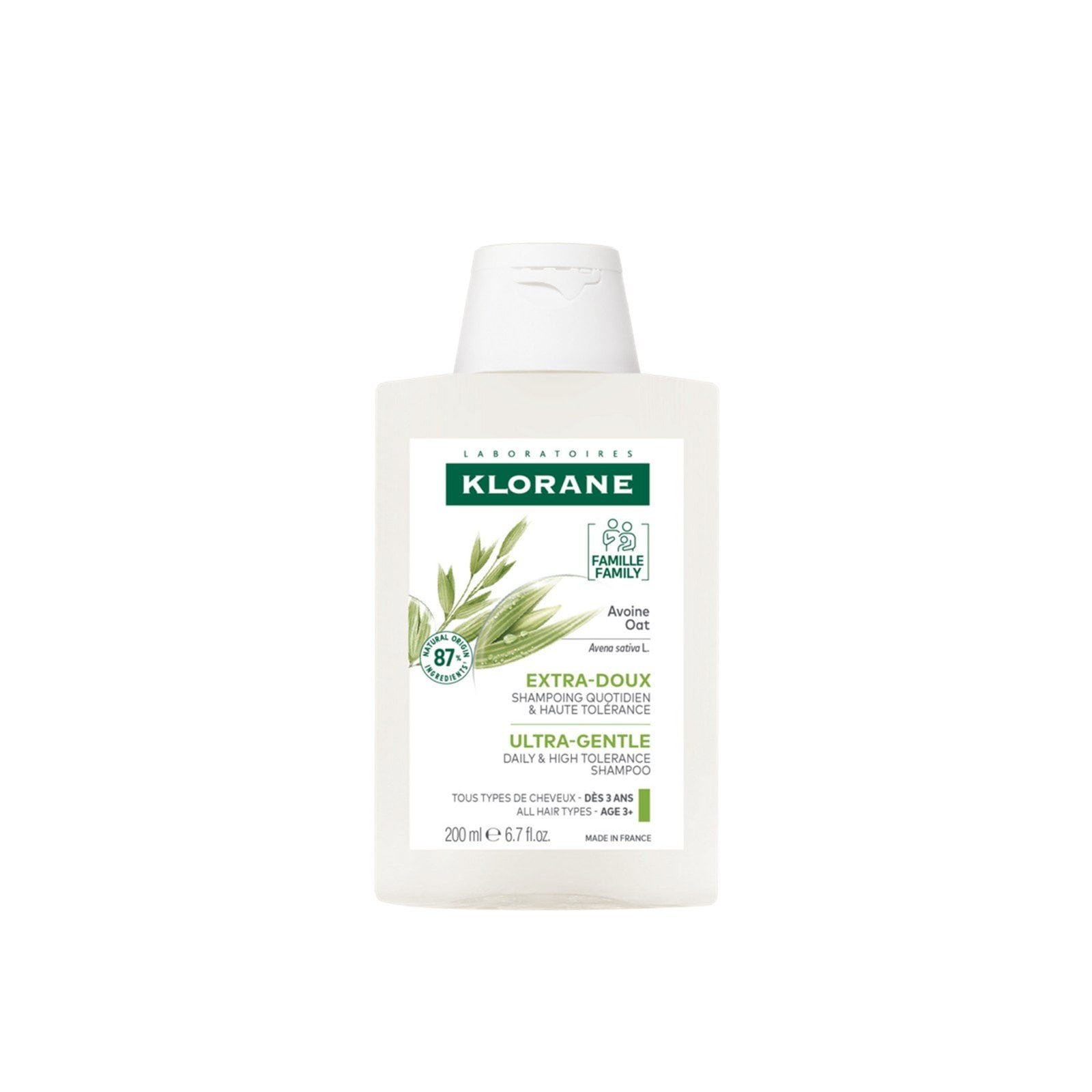 Klorane Ultra-Gentle Shampoo with Oat Milk USA