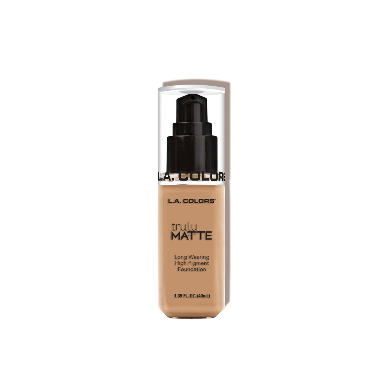 L.A. Colors Truly Matte Foundation CLM354 Soft Beige 40ml New Zealand