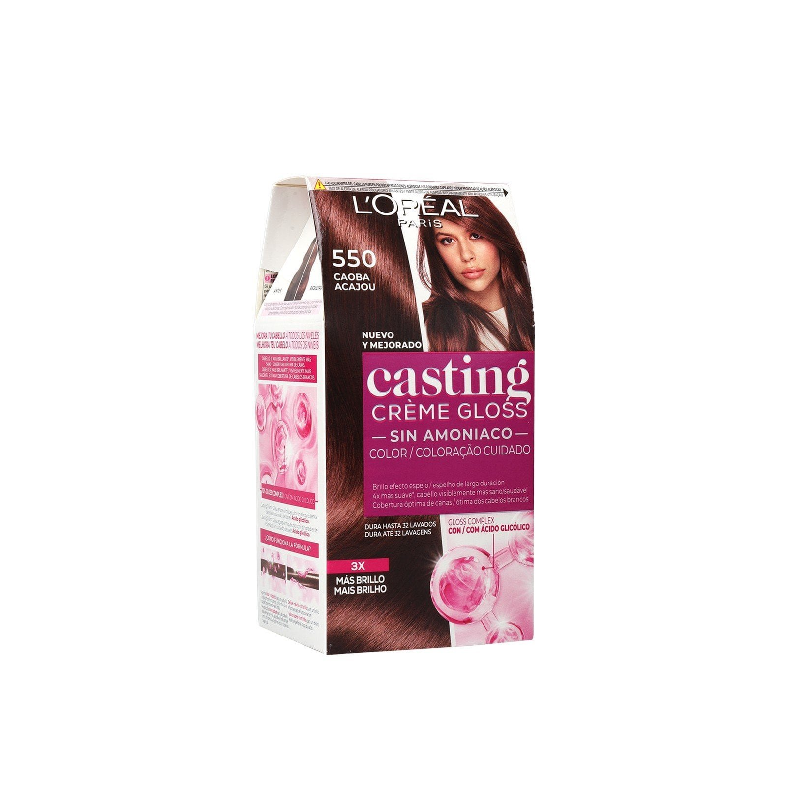 L'oréal Paris Casting Creme Gloss Semi-Permanent Hair Dye 550 Perú