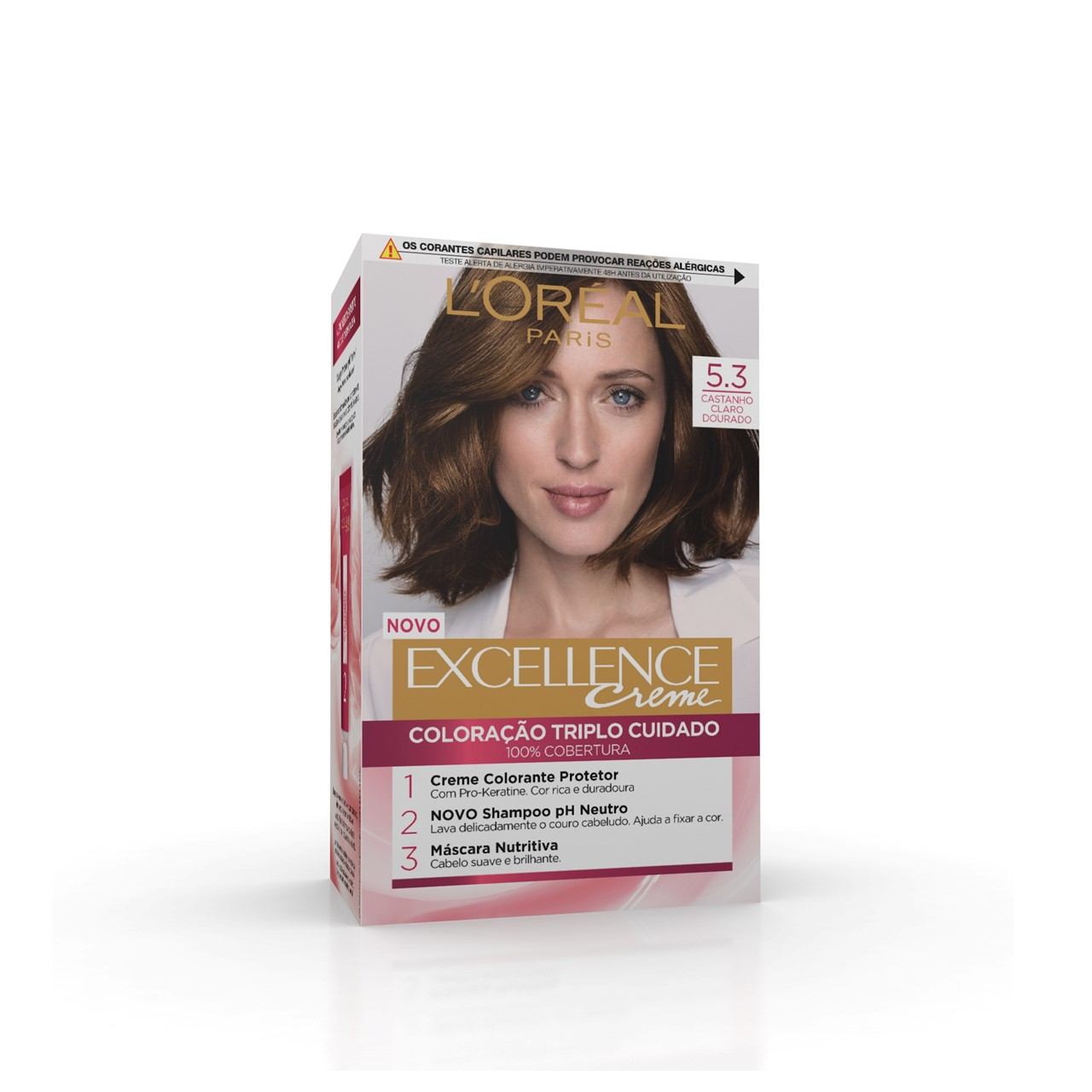Compra Loréal Paris Excellence Creme 5 3 Light Chestnut Hair Dye · Mexico